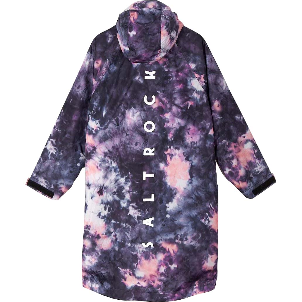 Saltrock Four Seasons Waterproof Changing Robe - Tie Dye Pink | SkateHut