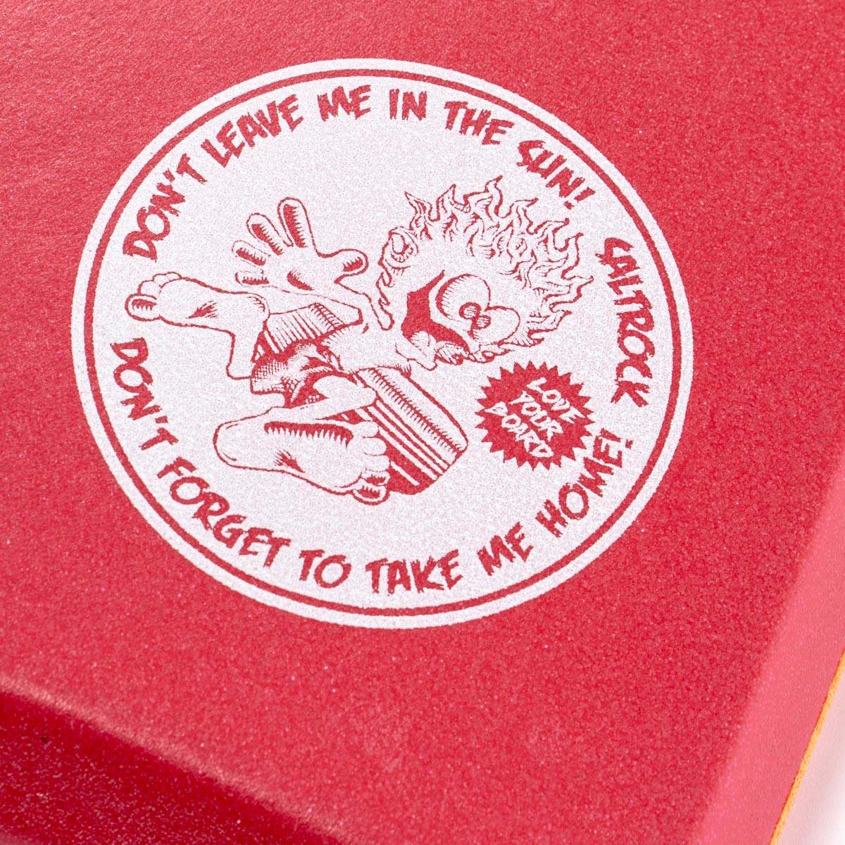 Saltrock Running Man 41" Bodyboard - Red | SkateHut