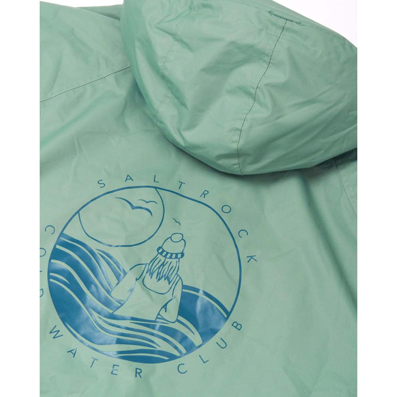 Saltrock Recycled Four Seasons Waterproof Changing Robe - Light Green ...