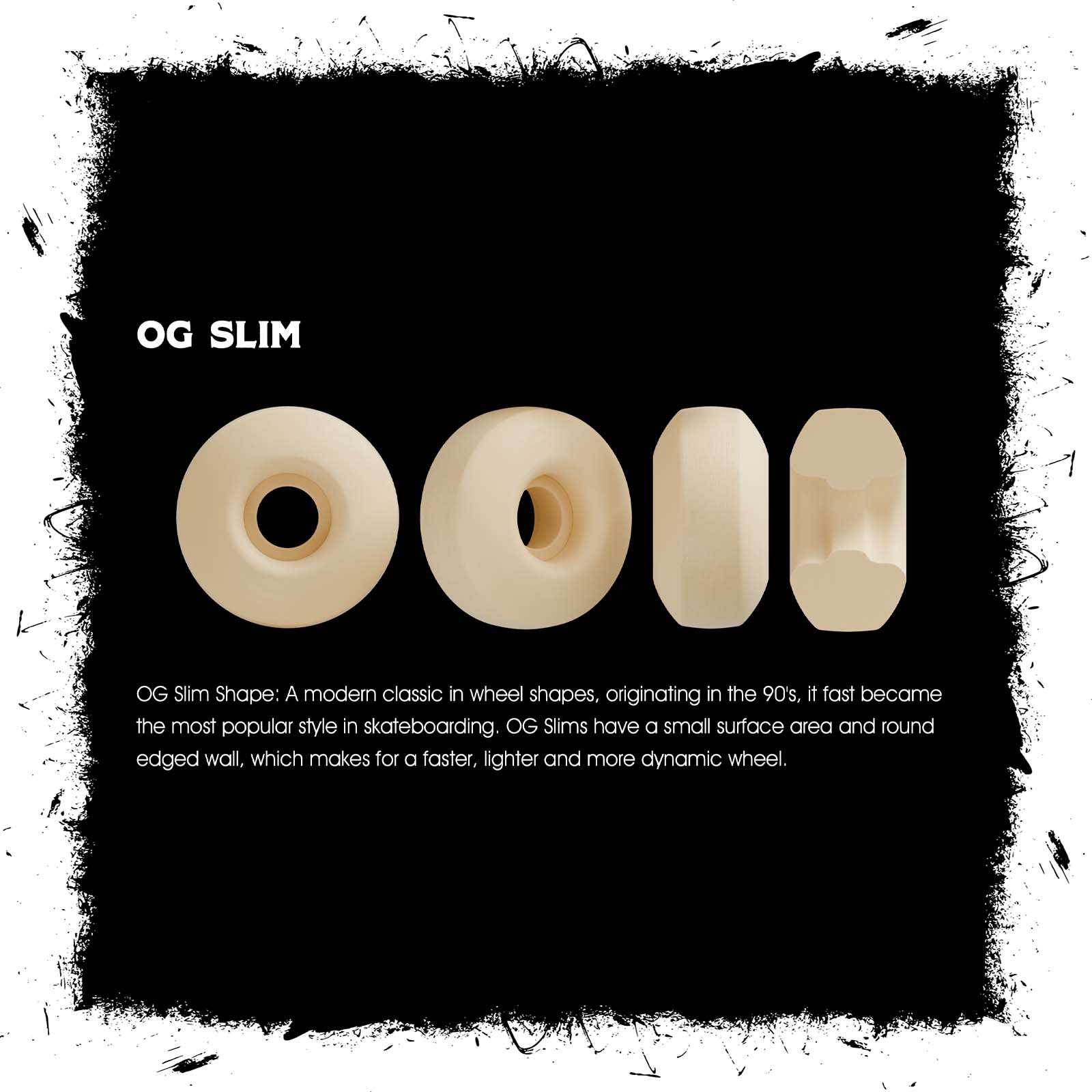 Sabbath Wheels Little Devils OG Slim Skateboard Wheels 48mm | SkateHut