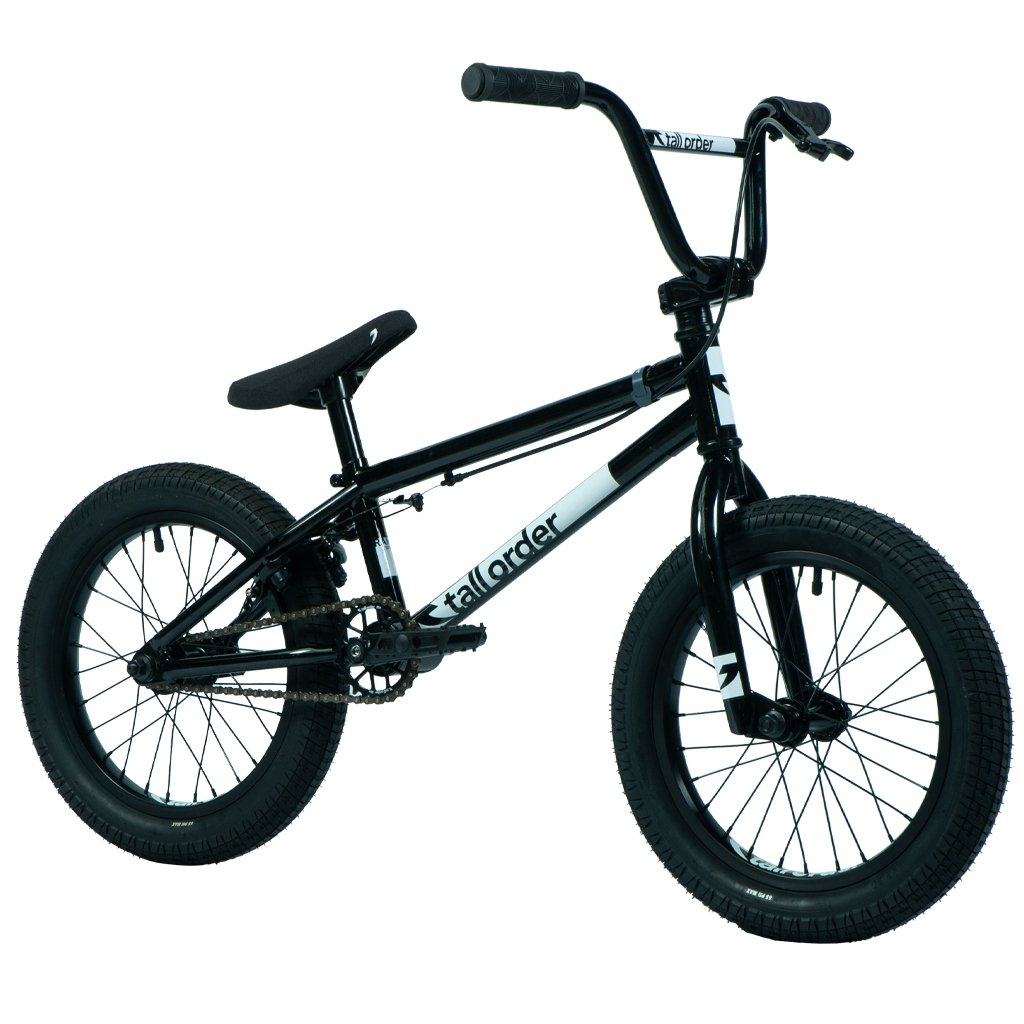 Tall Order Ramp 16'' Complete BMX - Gloss Black | SkateHut
