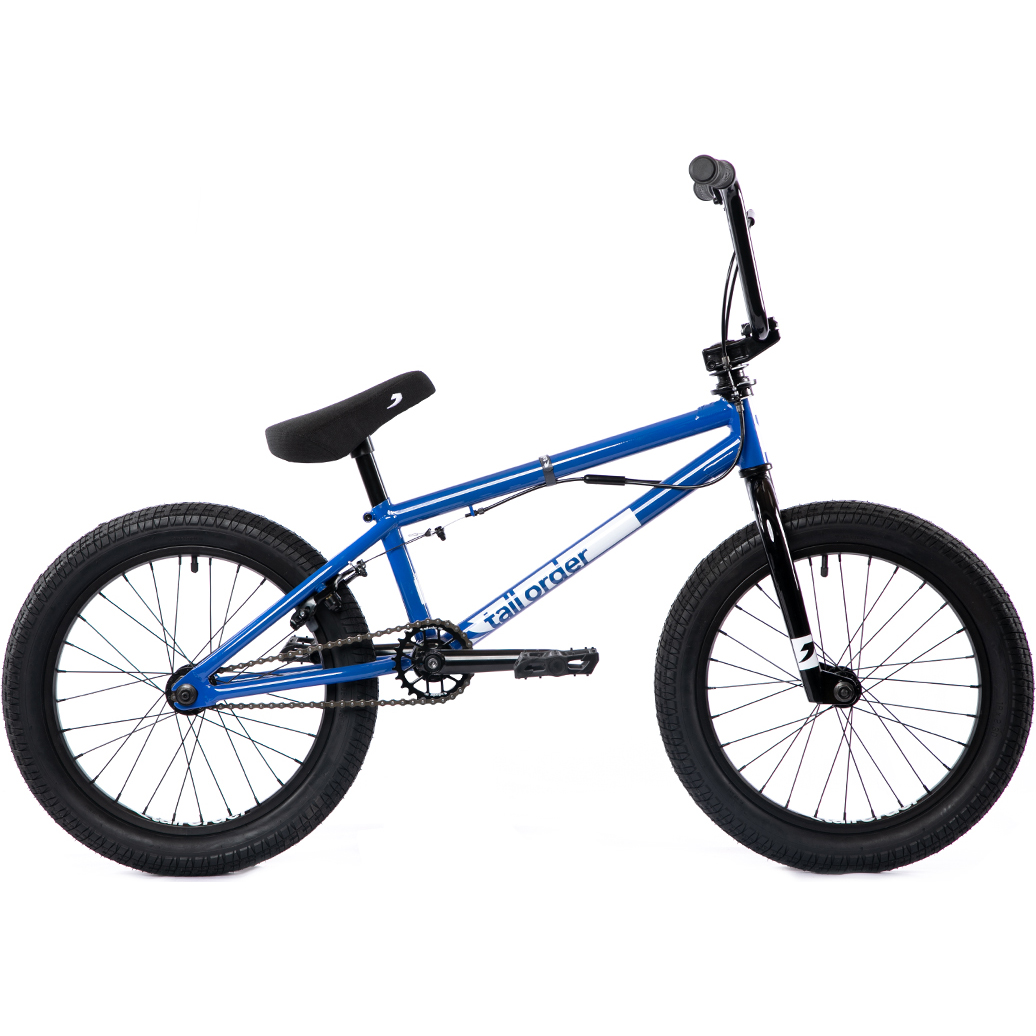 Tall Order 2022 Ramp 18" Complete BMX - Gloss Blue/Black | SkateHut