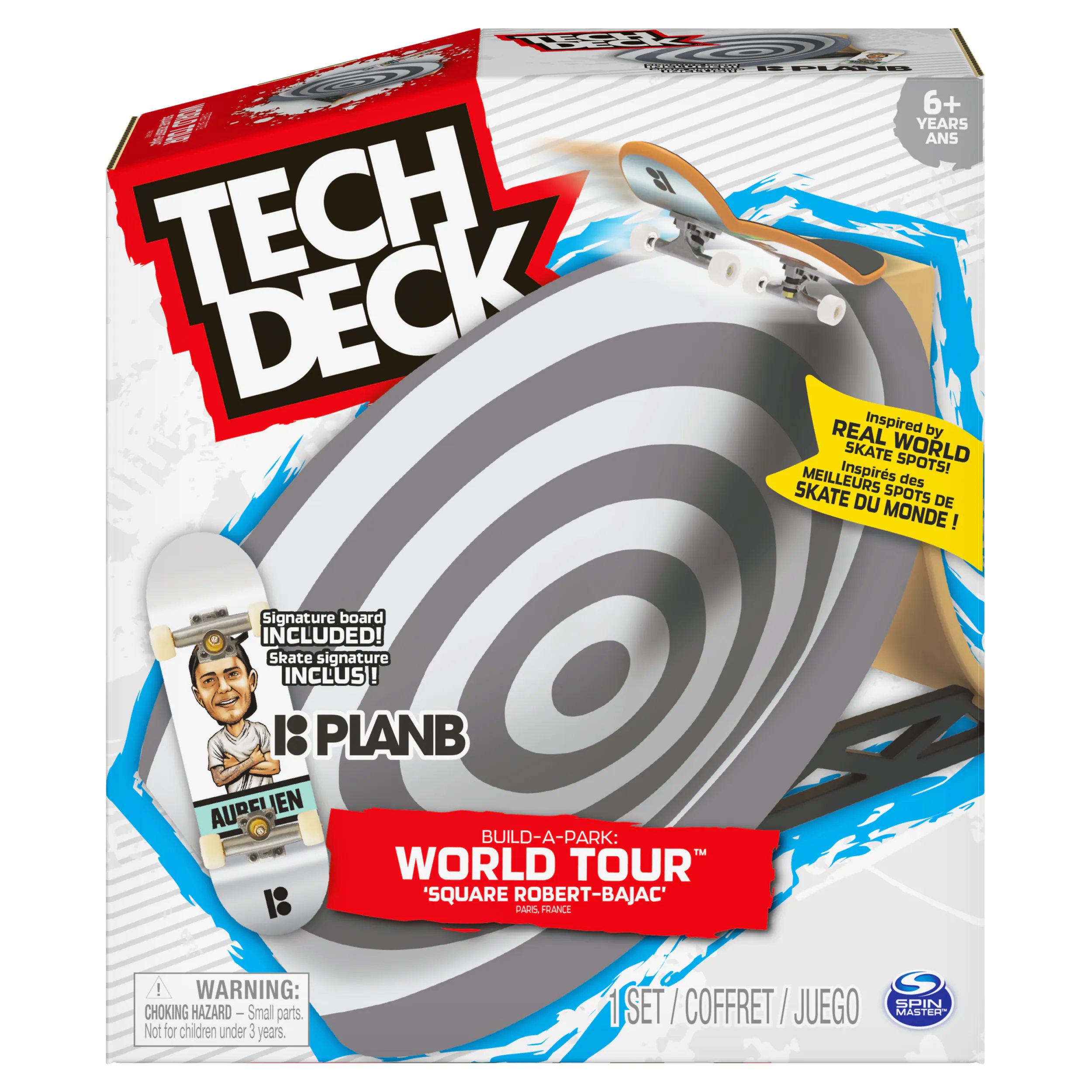 Tech Deck Build a Park: World Tour - Square Robert-Bajac | SkateHut