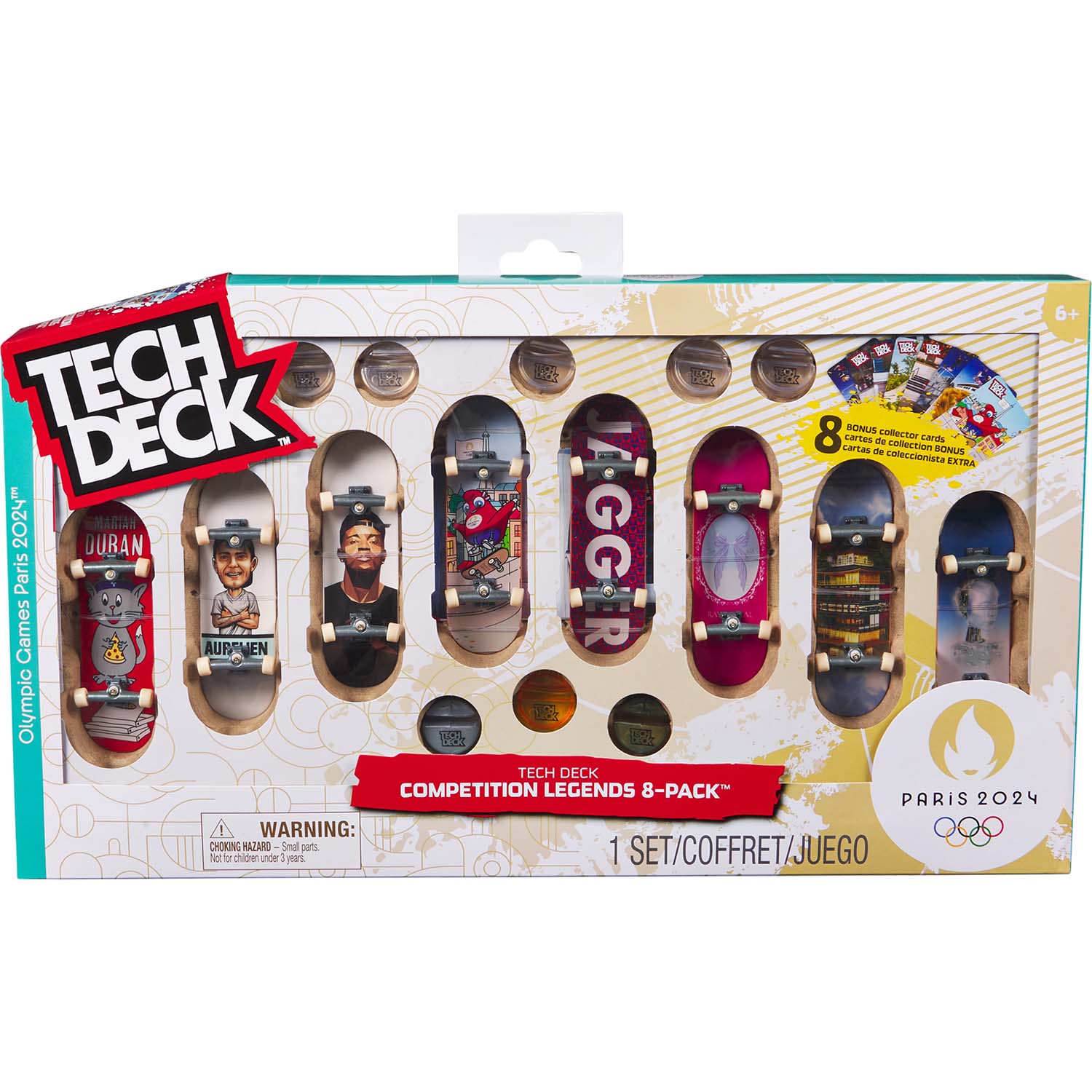 Tech Deck Olympic Competition Legends 8 Pack | SkateHut