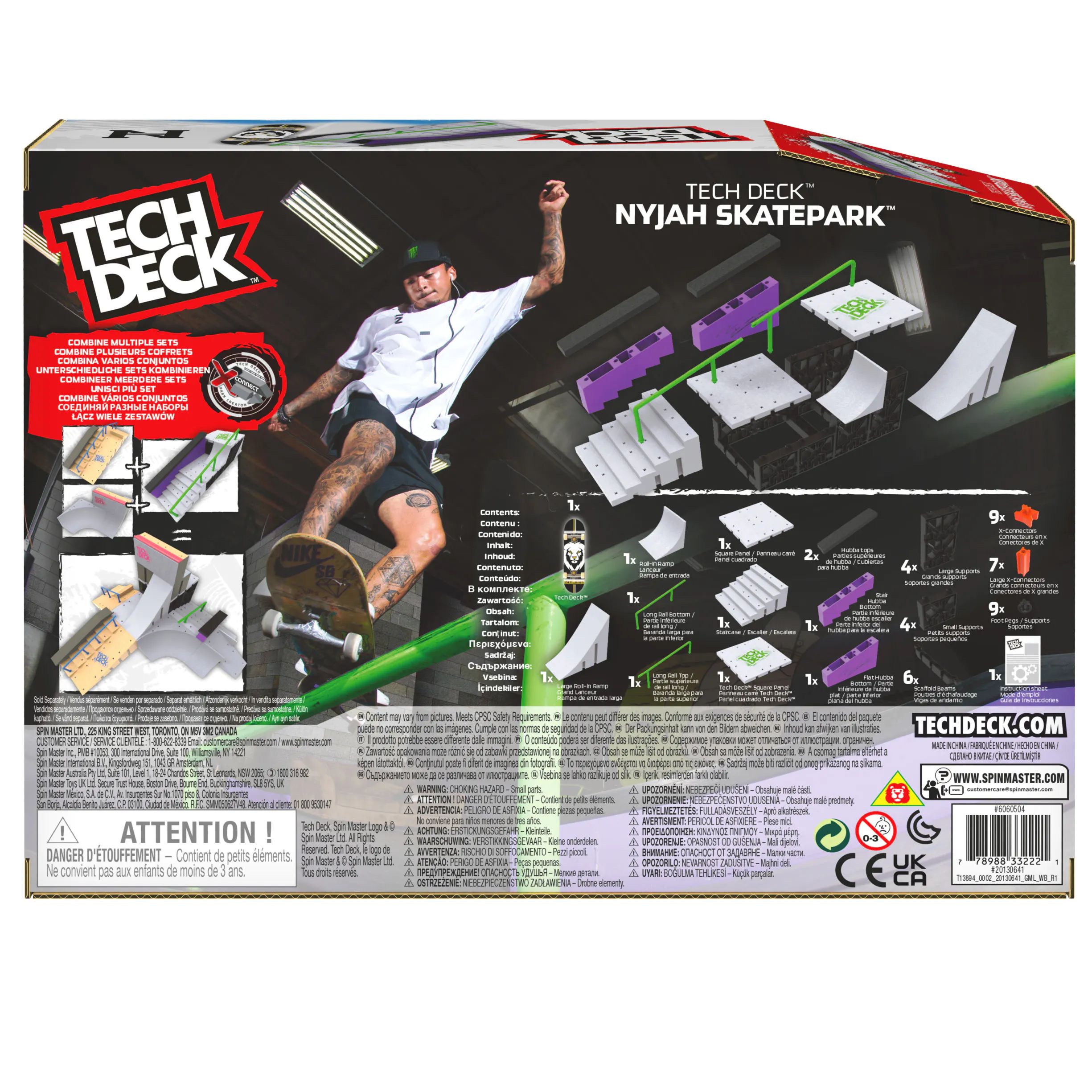 Tech Deck Nyjah Huston Skatepark | SkateHut