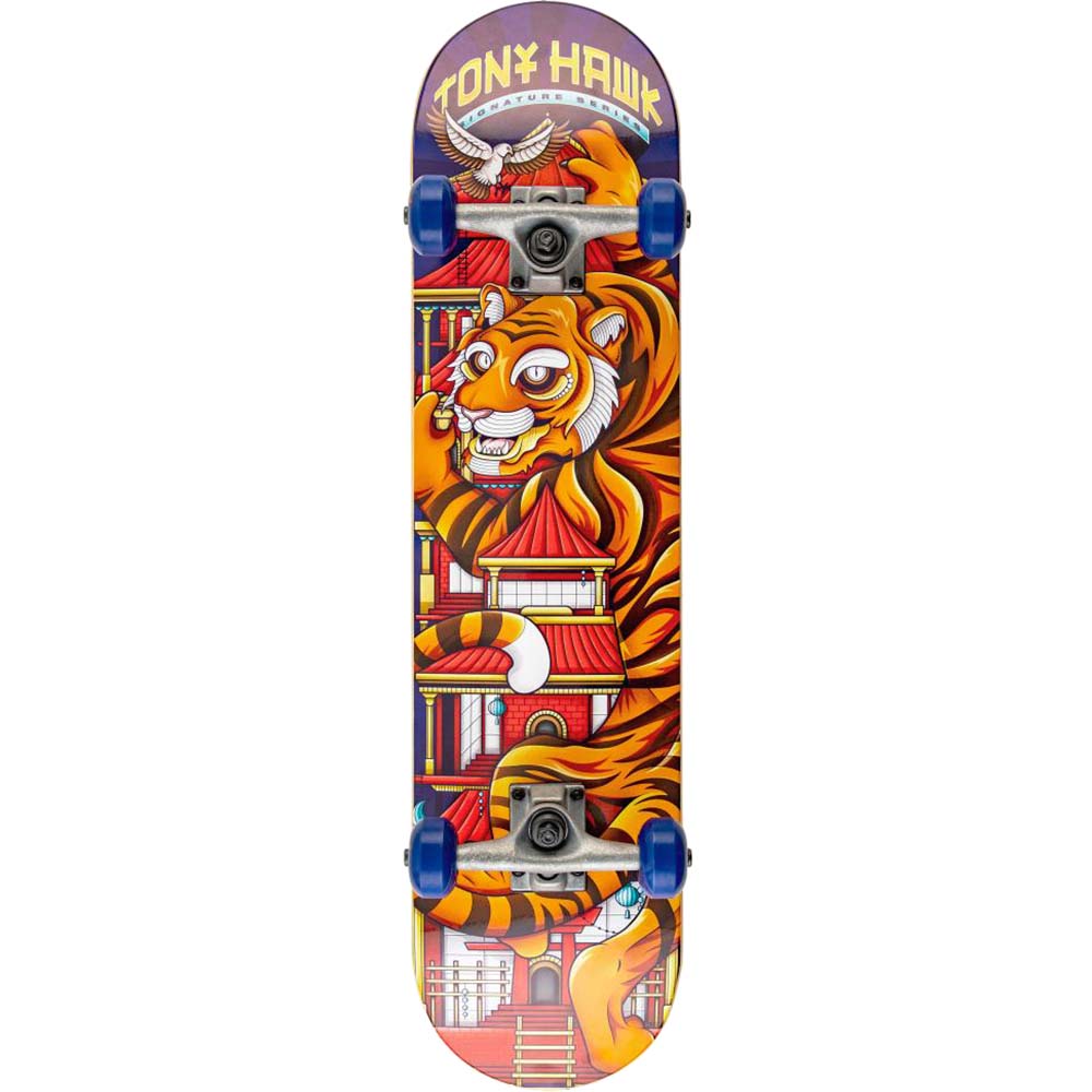 Tony Hawk Signature Series 180 Complete Skateboard - Tiger Palace 7.5 ...