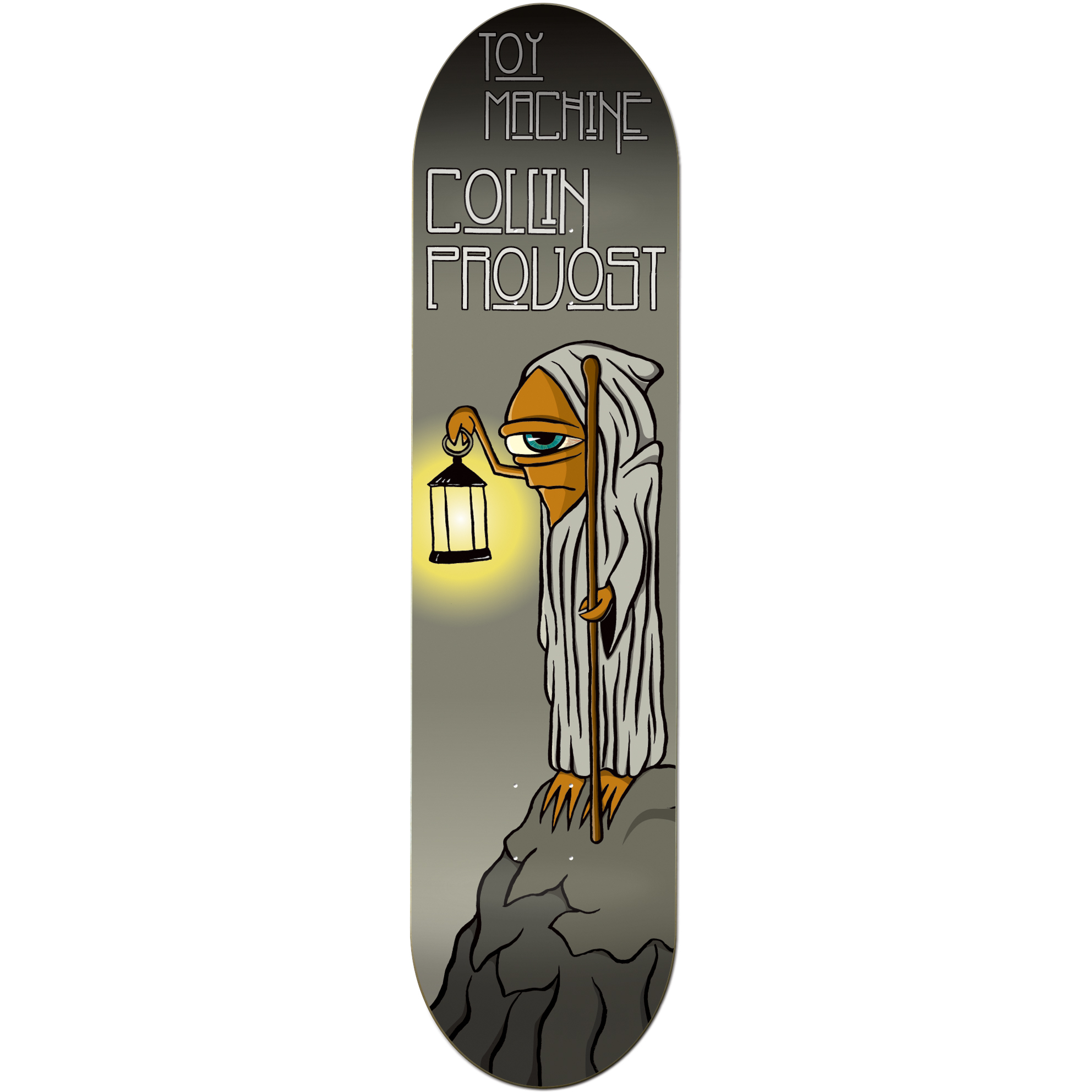 Toy Machine Stairway Skateboard Deck - Provost 8" | SkateHut