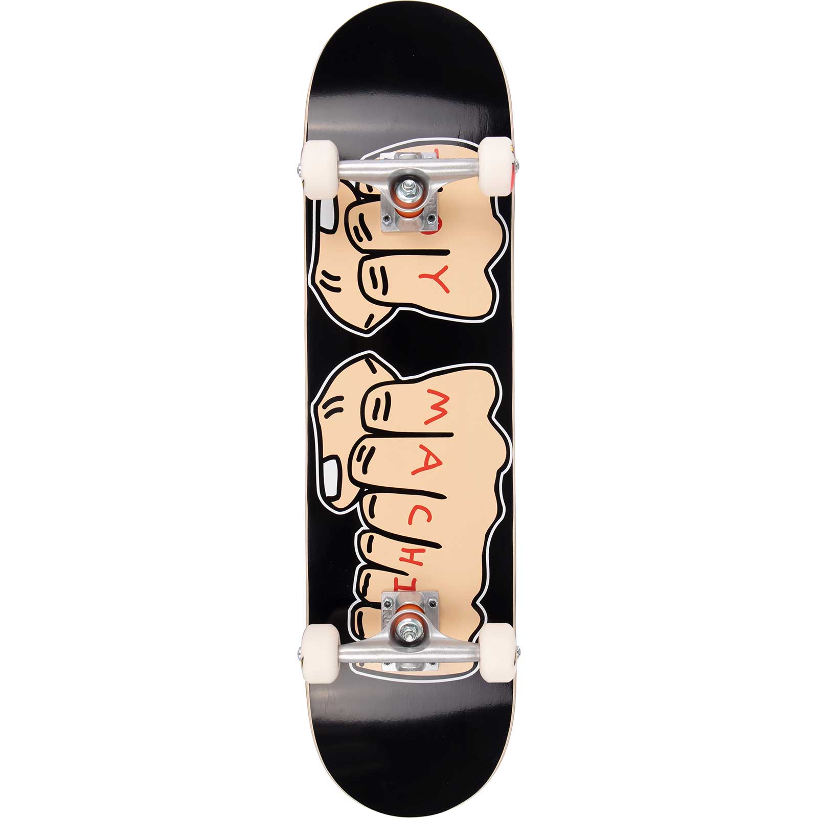 Toy Machine Fists Complete Skateboard - 8" | SkateHut