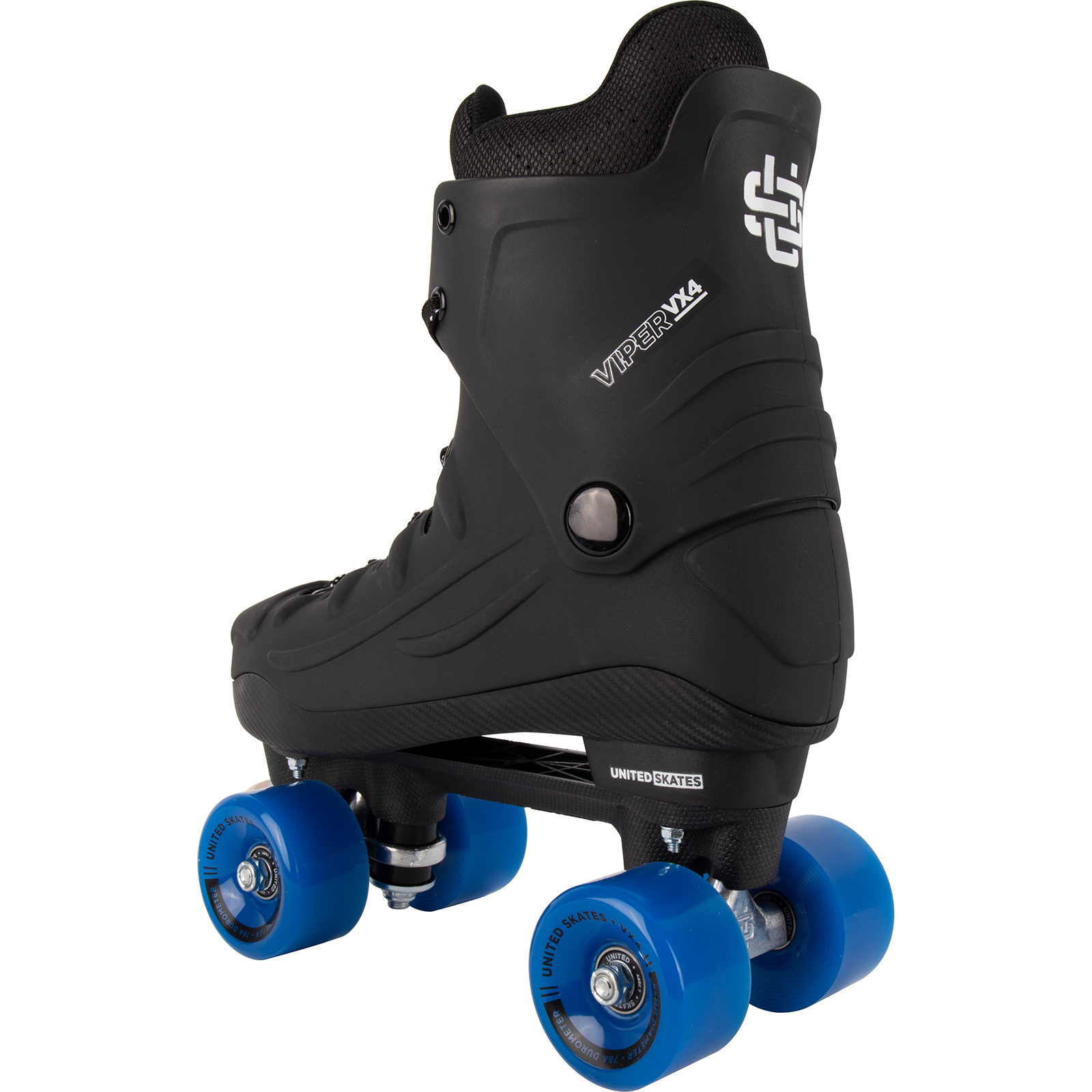 United Skates VX4 Elite Quad Roller Skates - Blue | SkateHut
