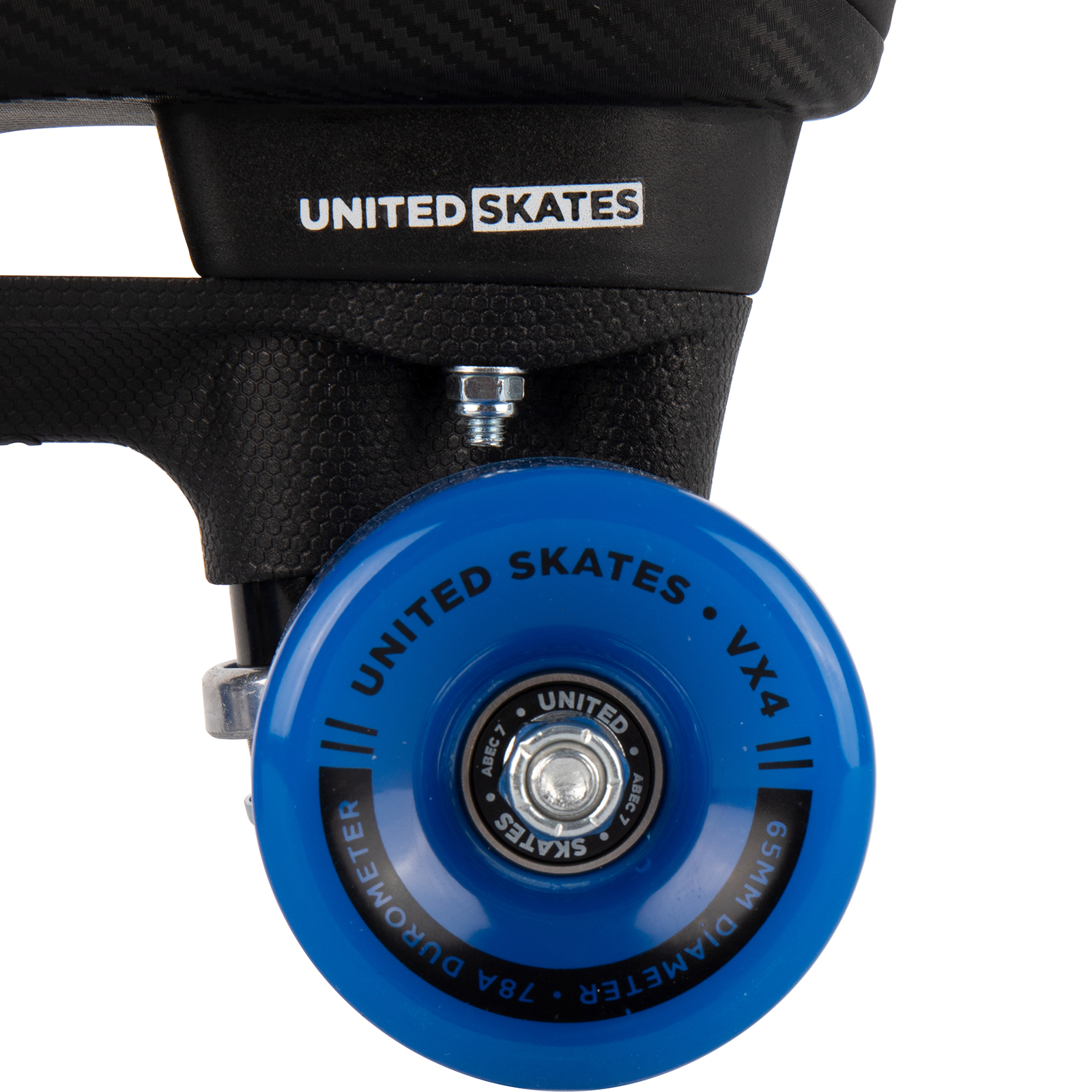 United Skates VX4 Elite Quad Roller Skates - Blue | SkateHut