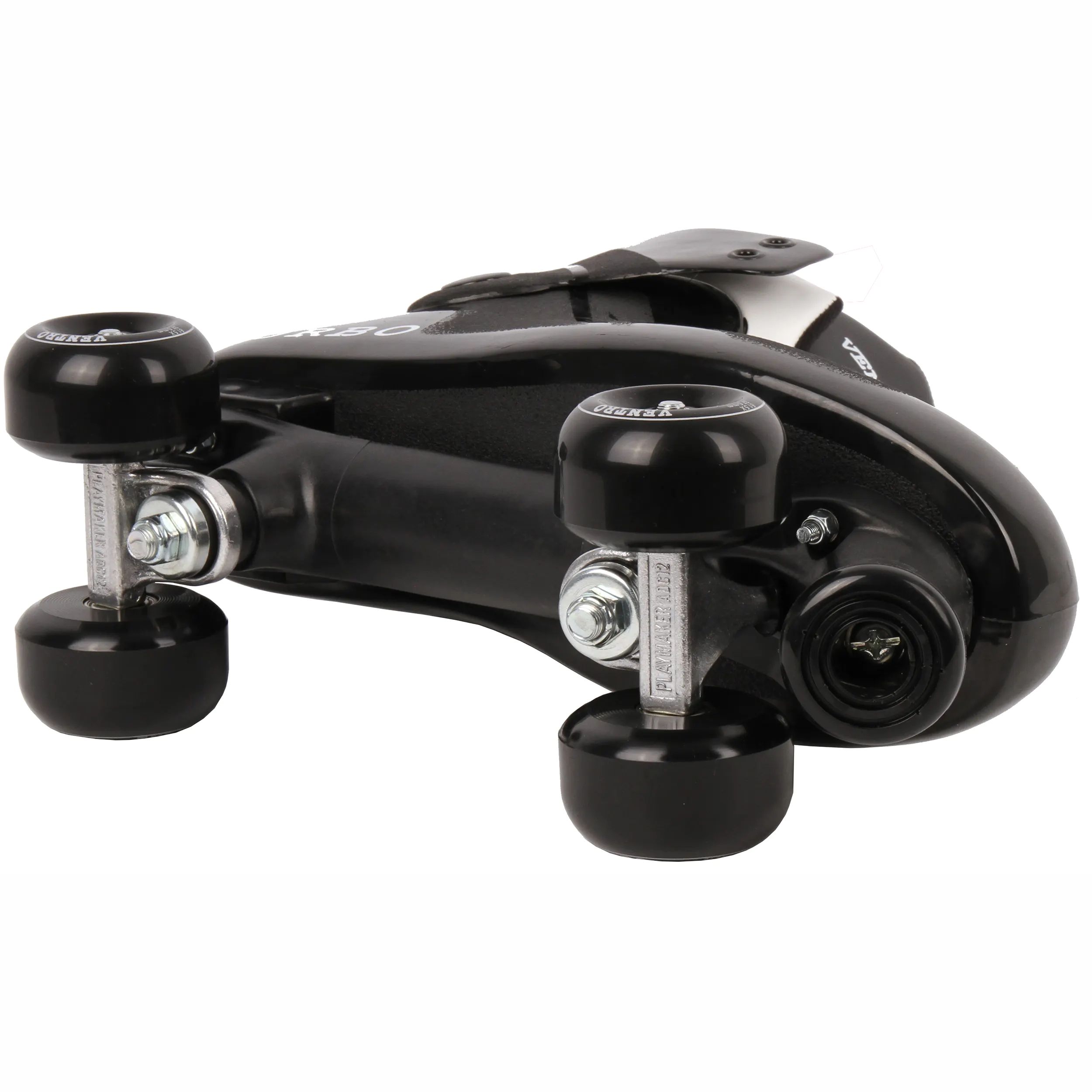 Ventro Pro Turbo Quad Roller Skates - Black/Black | SkateHut