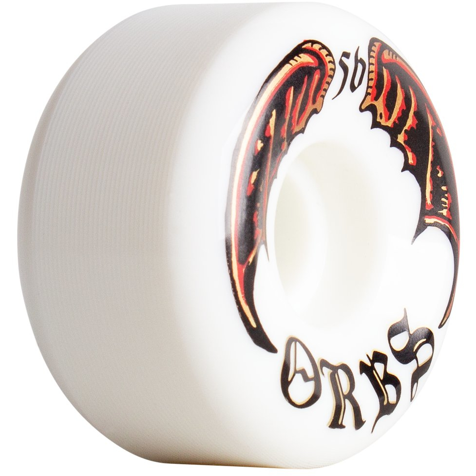 Welcome Orbs Specters Conical 99a Skateboard Wheels - White 56mm | SkateHut