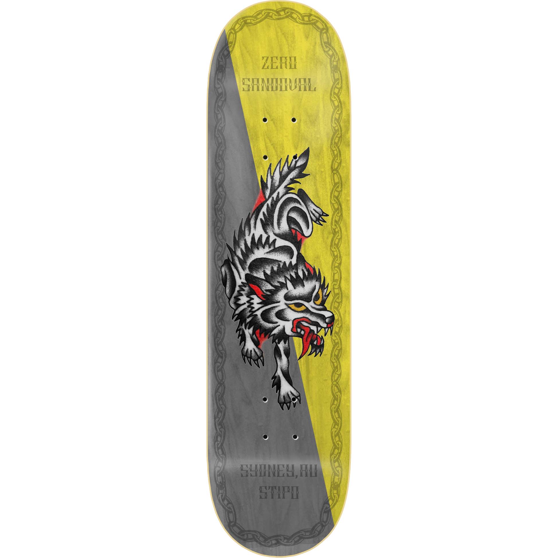 Zero Nik Stipo Skateboard Deck - Sandoval 8.375" | SkateHut