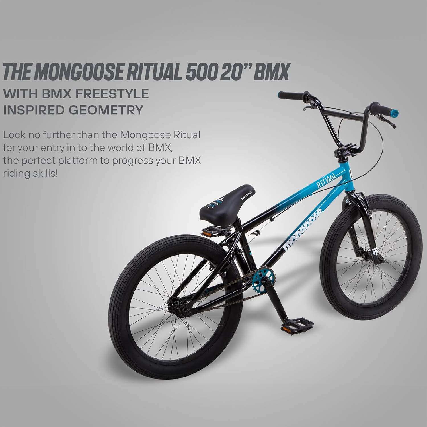 Mongoose Ritual 500 Complete BMX - Blue | SkateHut