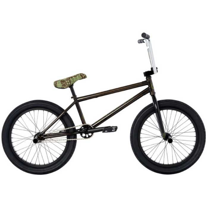 Fit 2021 STR 20.75'' Complete BMX - Trans Gloss Black | SkateHut