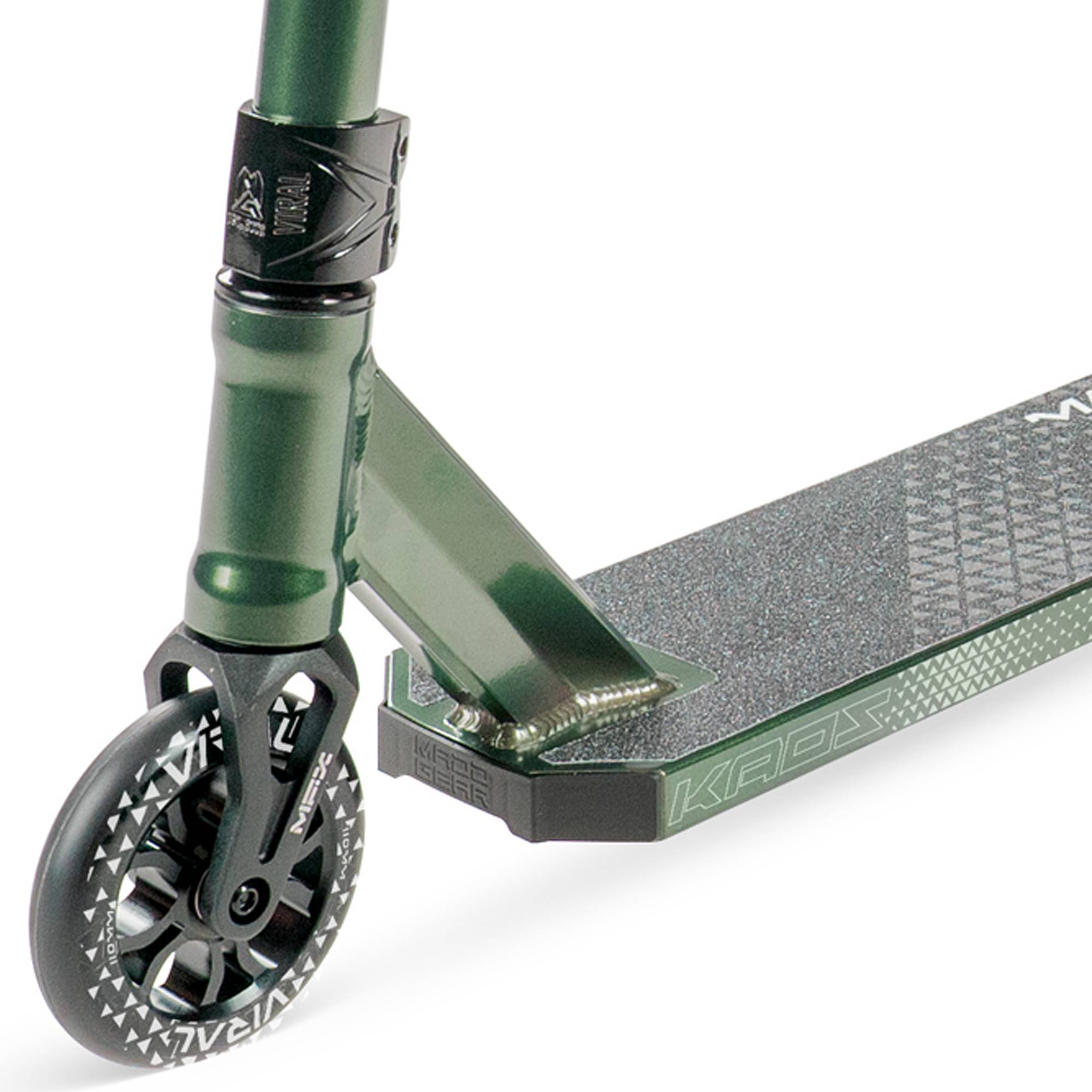 Madd Gear Viral KAOS Pro Stunt Scooter - Forest | SkateHut