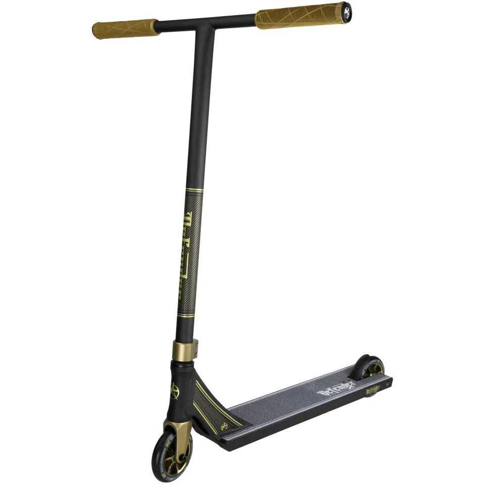 Addict Defender 3.0 Stunt Scooter - Black/Gold | SkateHut