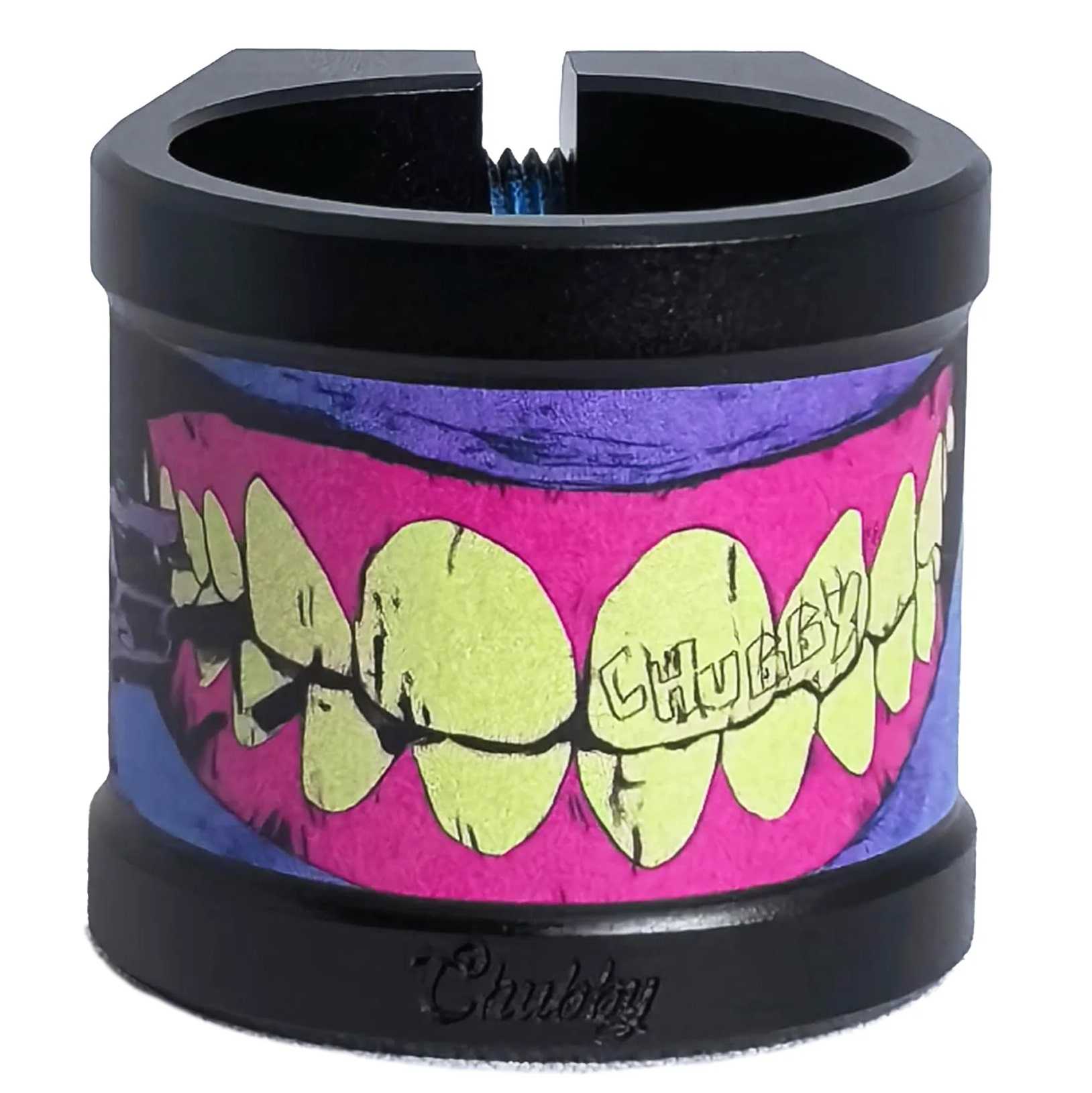 Chubby Gnasher Scooter Clamp - Black/Purple | SkateHut