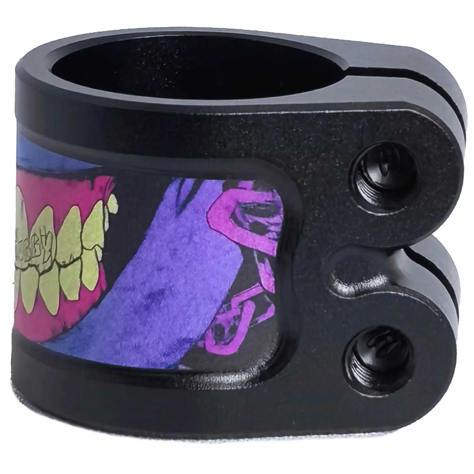 Chubby Gnasher Scooter Clamp - Black/Purple | SkateHut