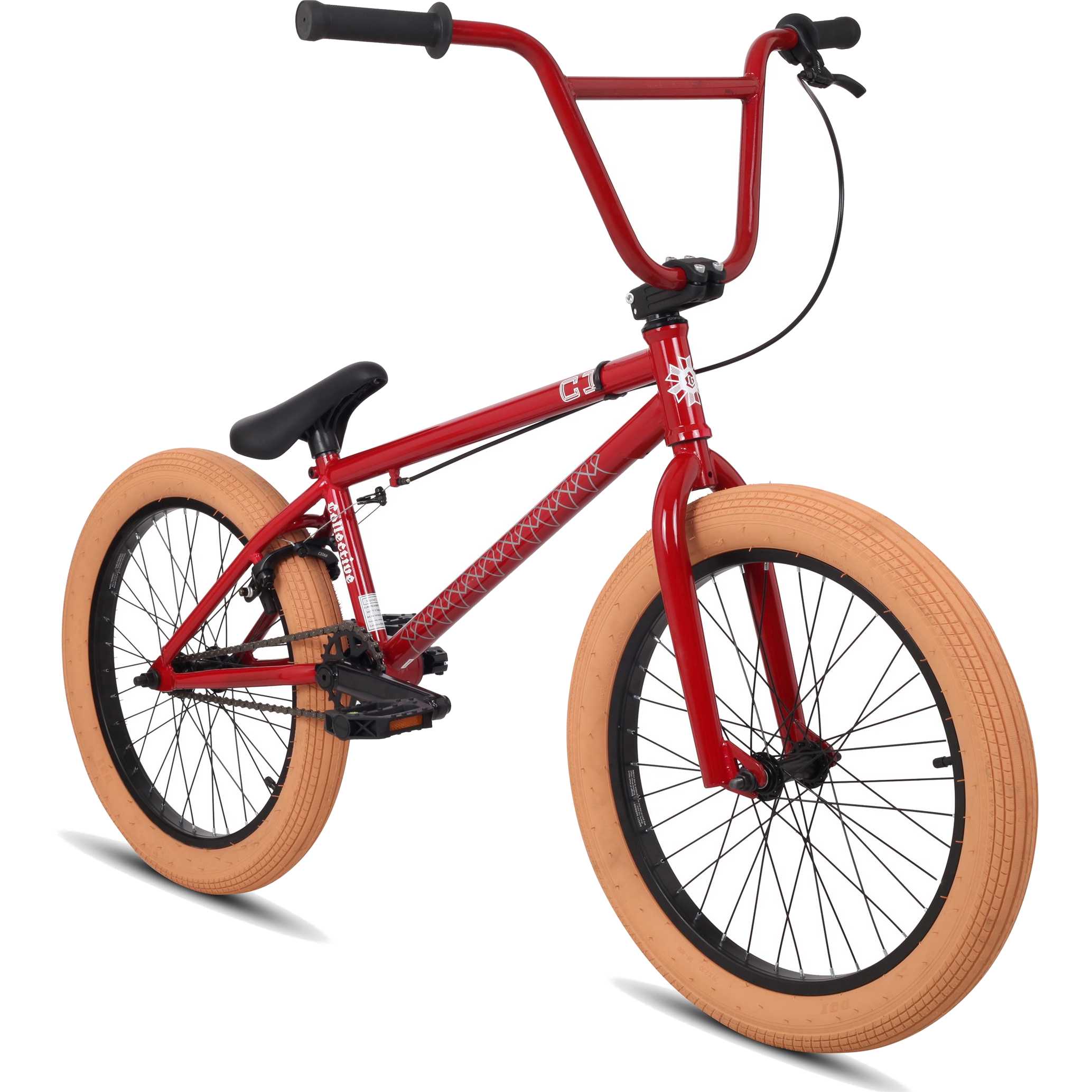 Collective BMX C1 20" Complete BMX - Red | SkateHut