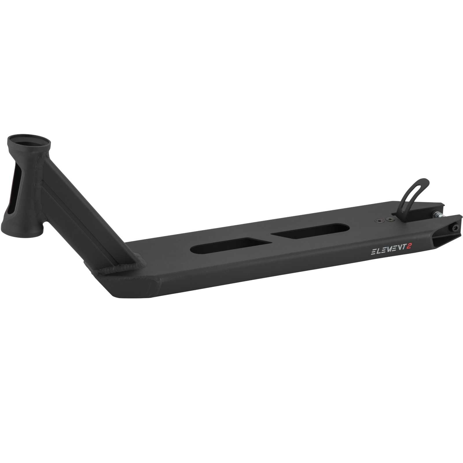 Drone Element 2 Feather-Light Scooter Deck - Black 18" x 4.5" | SkateHut