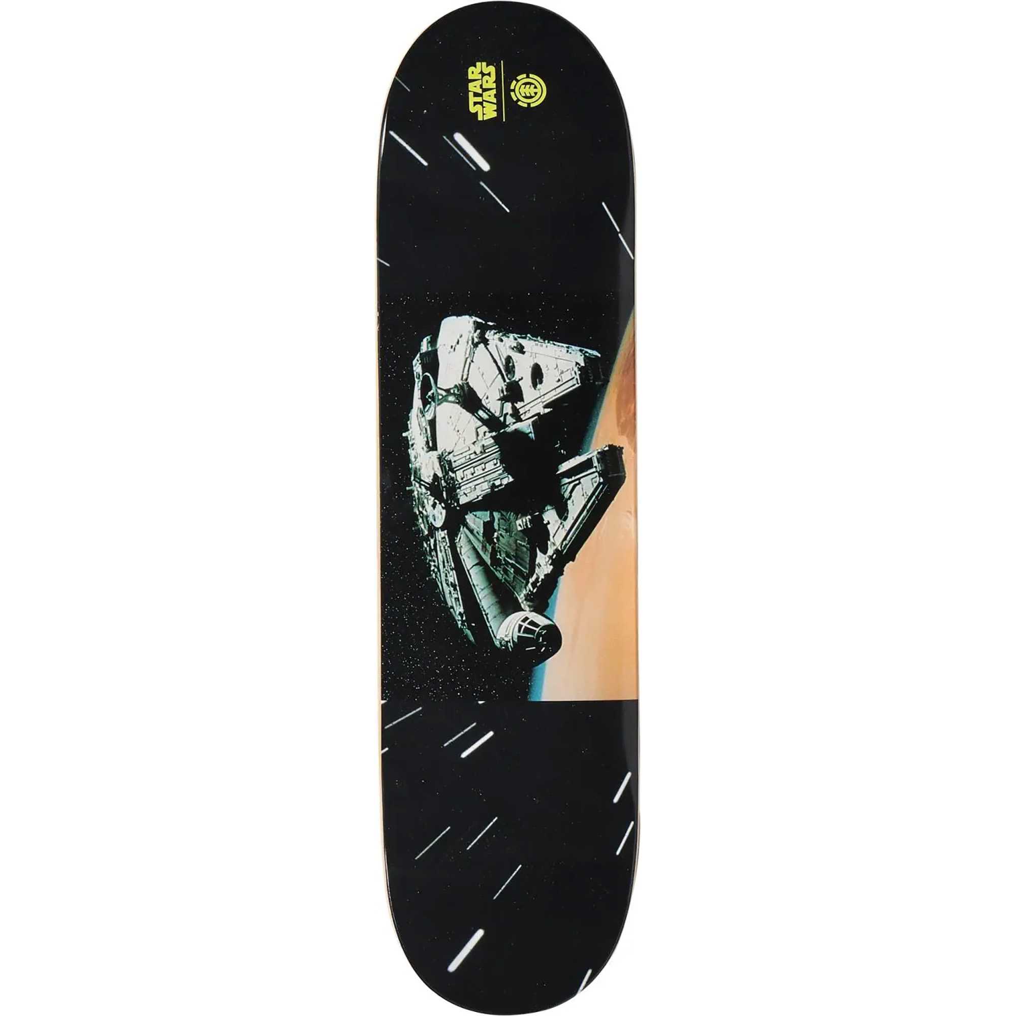 Element x Star Wars Skateboard Deck - Millennium Falcon 8" | SkateHut