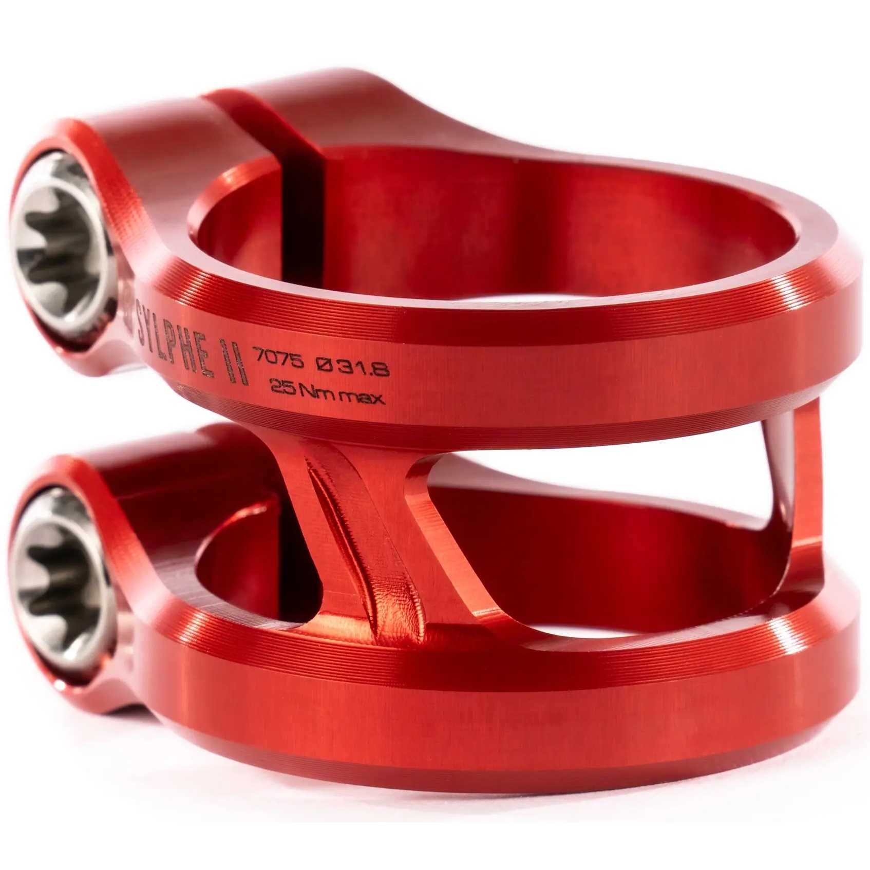 Ethic Sylphe V2 31.8mm Scooter Clamp - Red | SkateHut