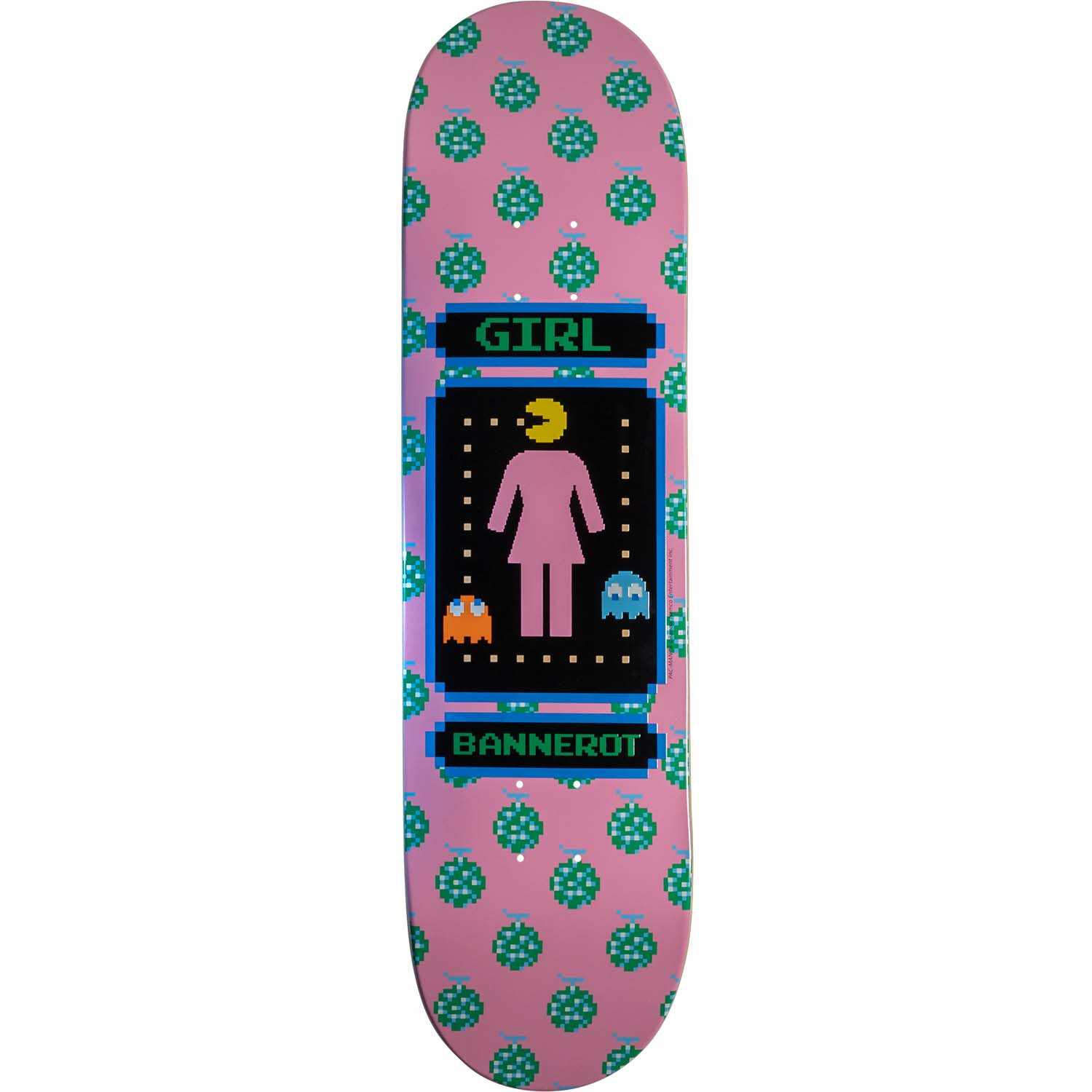 Girl x Pac-Man Skateboard Deck - Bannerot 8.5" | SkateHut