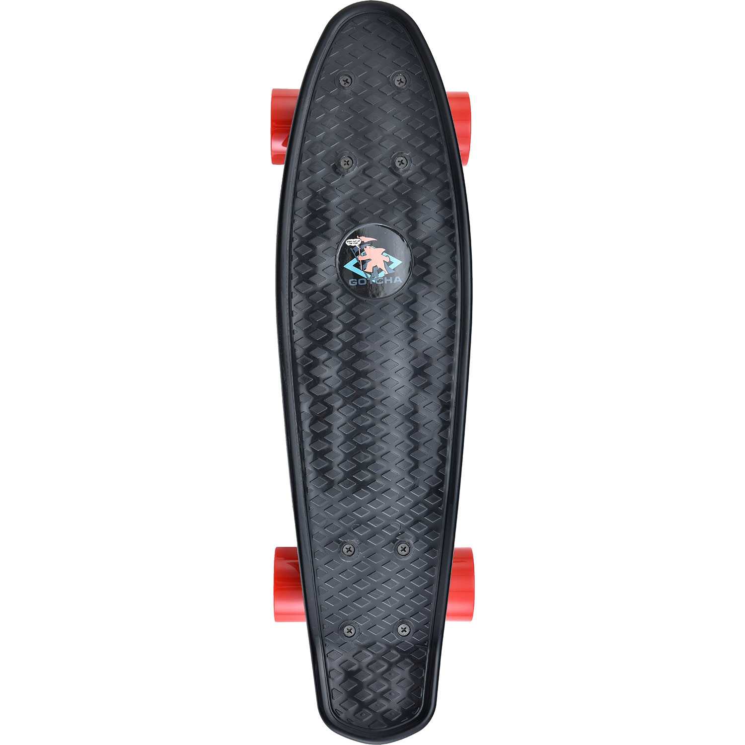 Gotcha Icon Complete Cruiser Skateboard - Black/Multi 22" | SkateHut