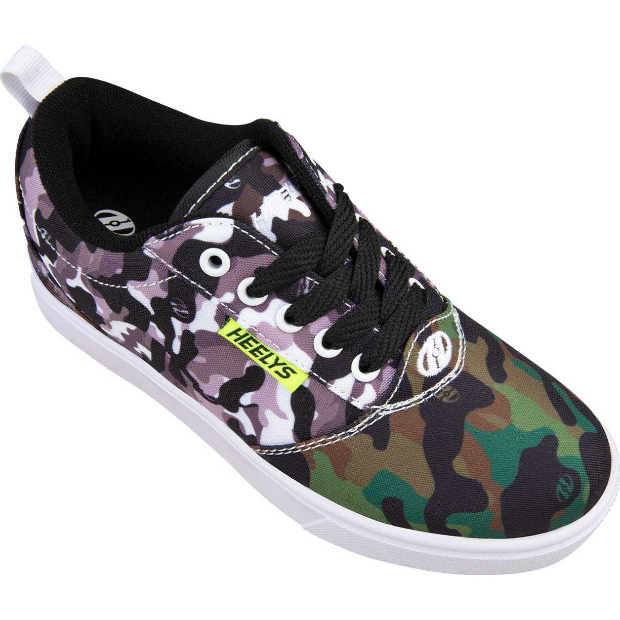 Heelys Pro 20 Prints - Black/White/Green/Grey Camo | SkateHut