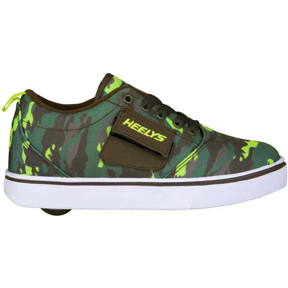 Heelys Pro 20 Pocket - Green/Brown Camo Nylon Canvas | SkateHut