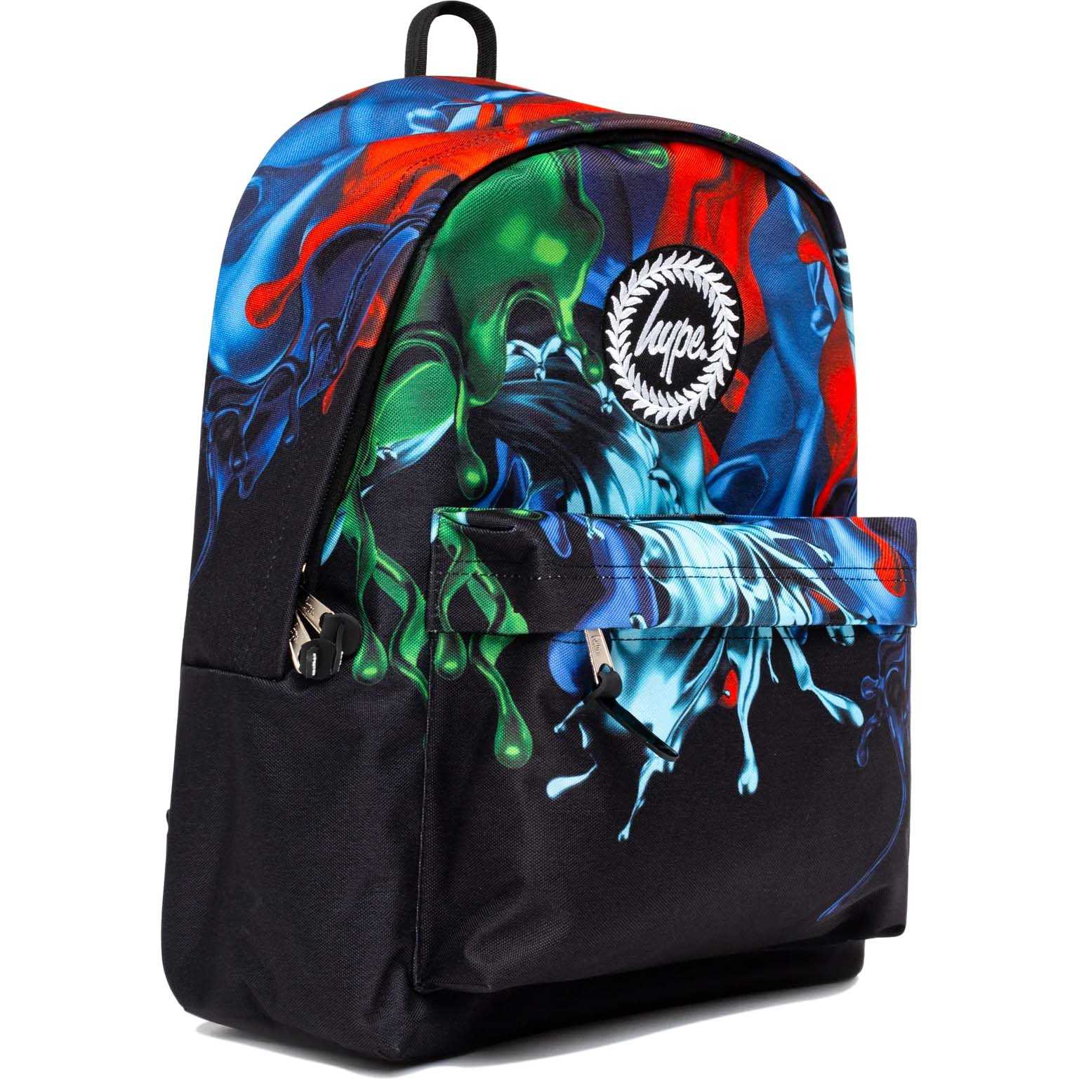 Hype Liquid Drips Backpack - Black | SkateHut