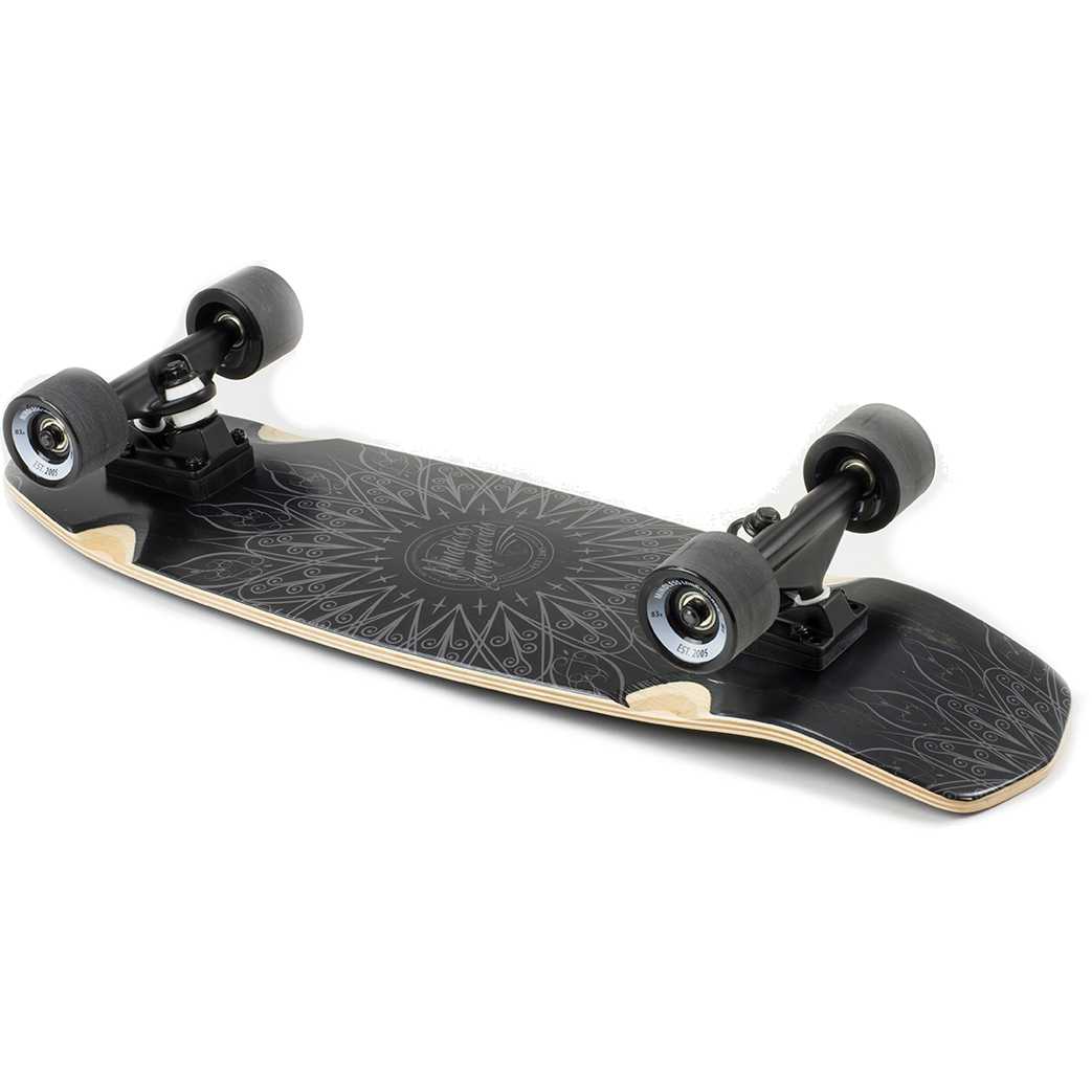 Mindless Mandala Complete Cruiser - Black | SkateHut