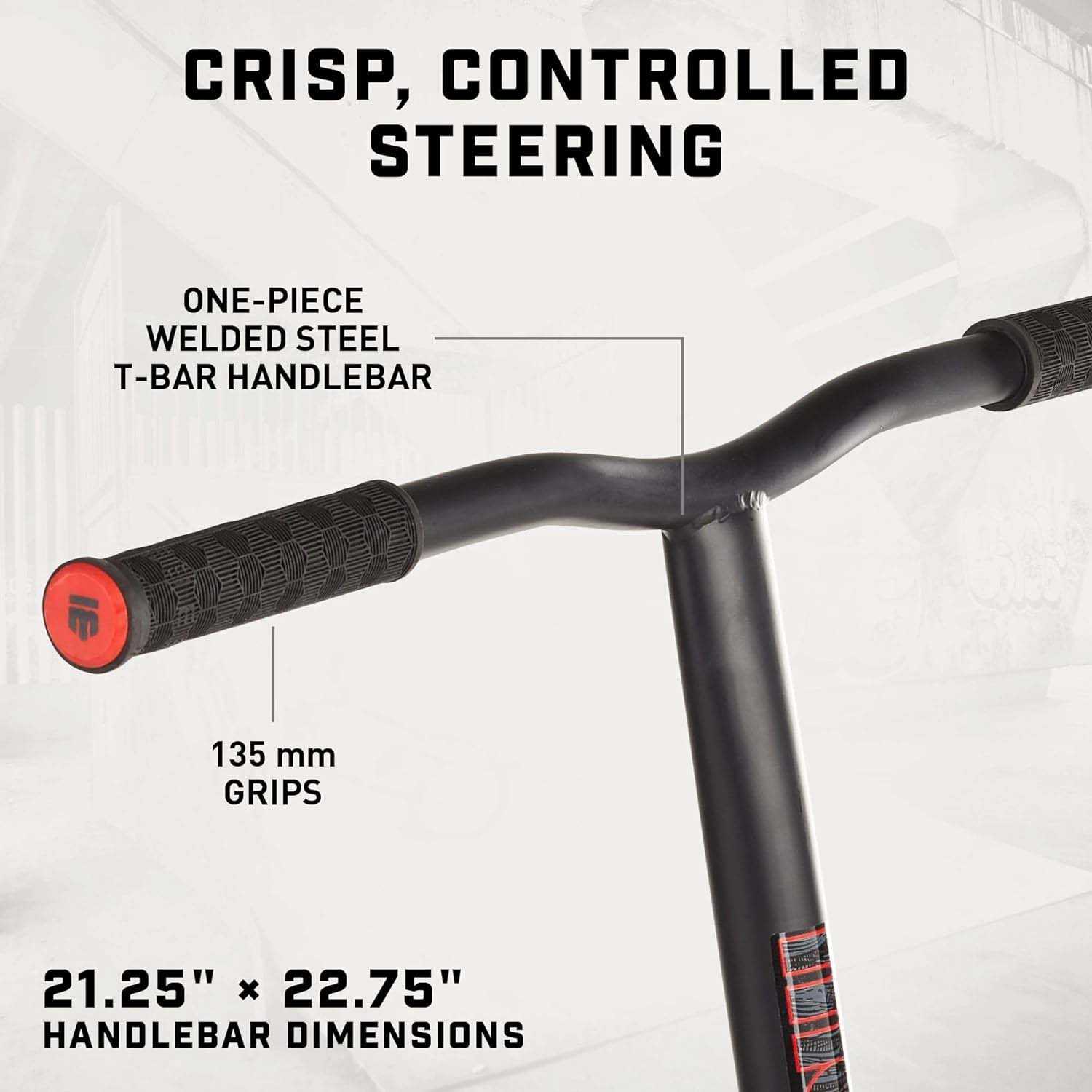 Mongoose Rise 100 Pro Stunt Scooter - Black/Red | SkateHut