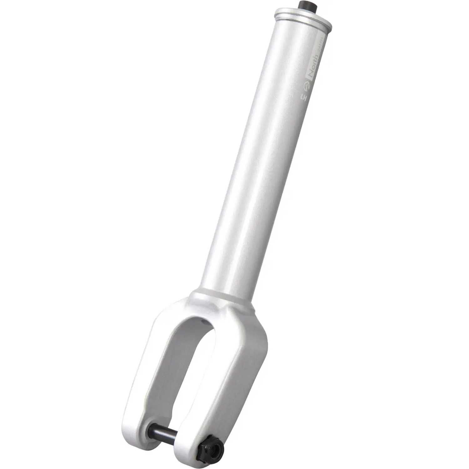 North LH G2 SCS/HIC Scooter Fork - Matte Silver | SkateHut