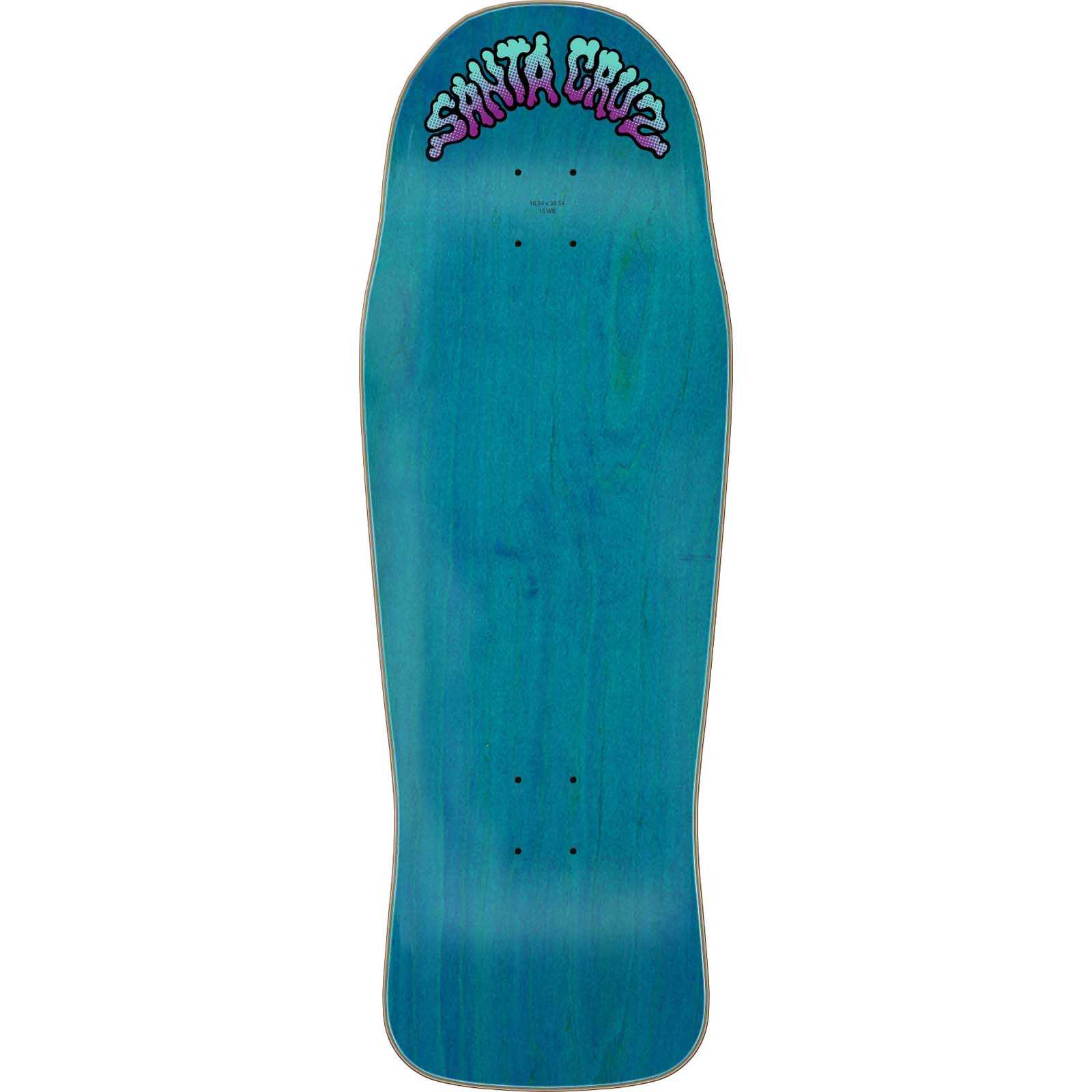 Santa Cruz Crystal Cave Shaped Skateboard Deck - Winkowski 10.34 ...