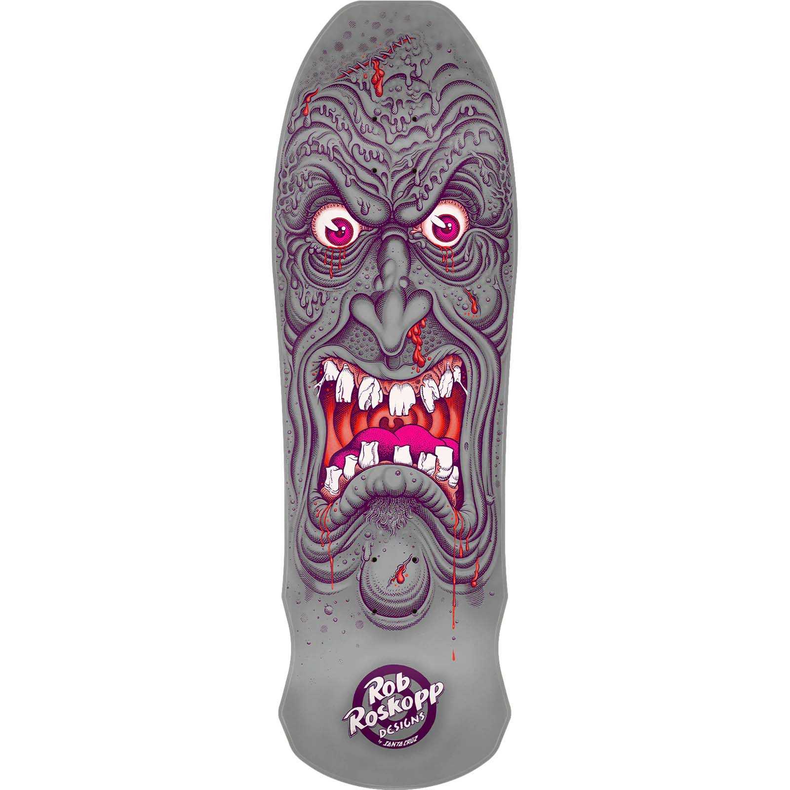 Santa Cruz Face Florian Skateboard Deck - Roskopp 9.5" | SkateHut