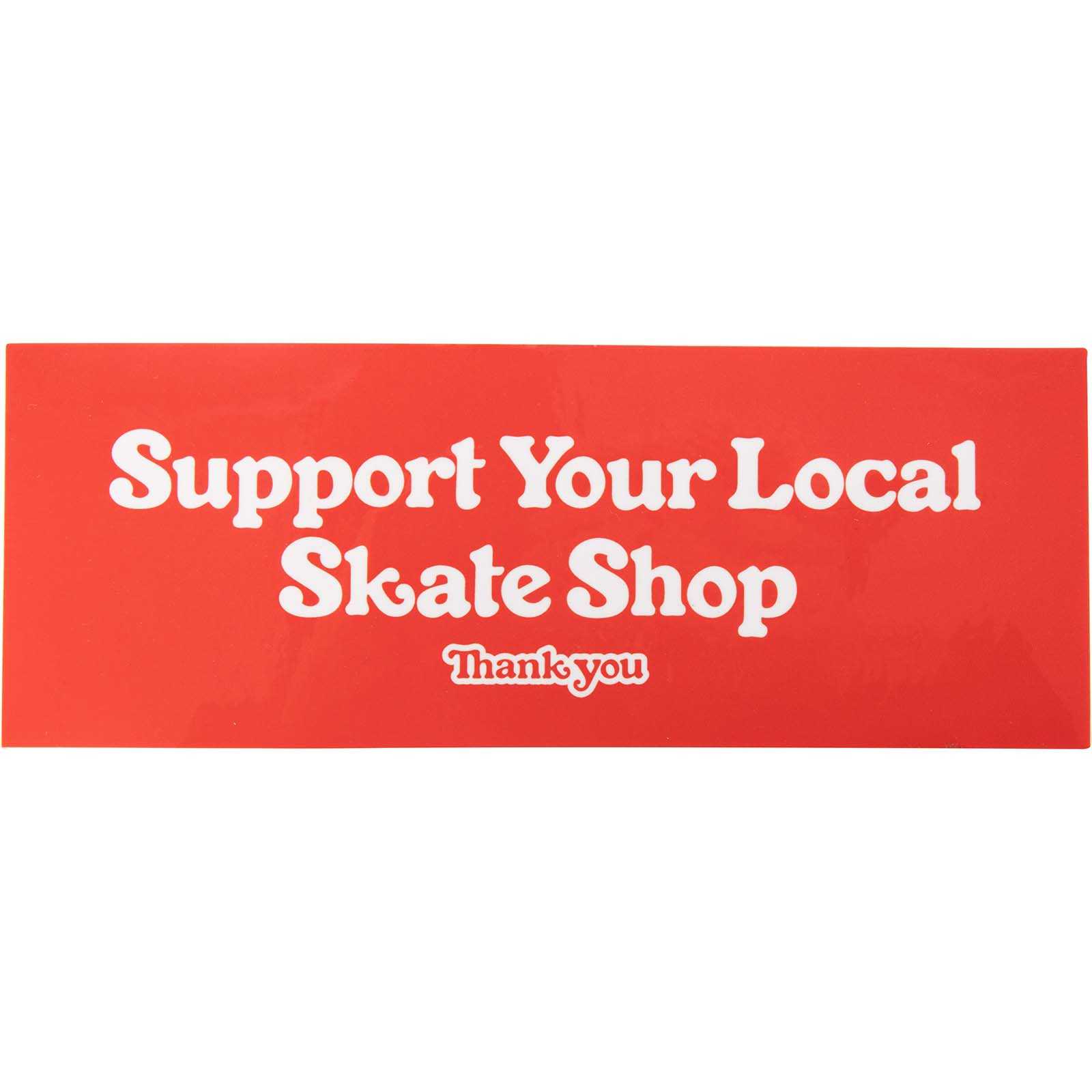 Thank You Support Sticker Skateboard Sticker - Assorted | SkateHut