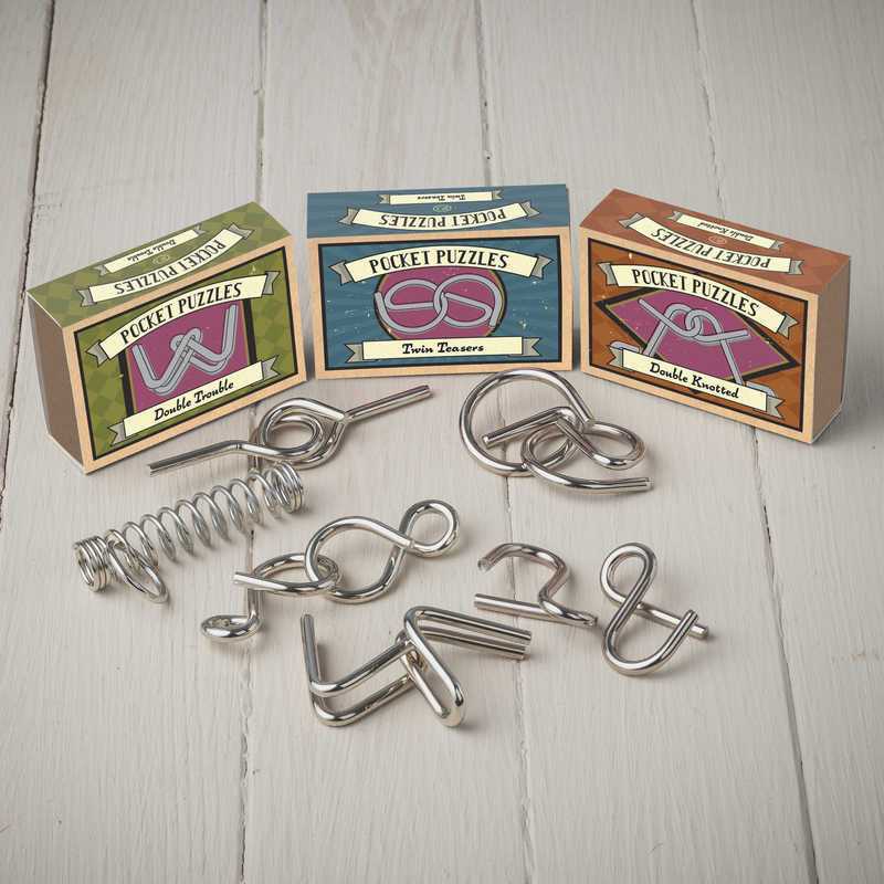 Tobar Metal Pocket Puzzles | SkateHut