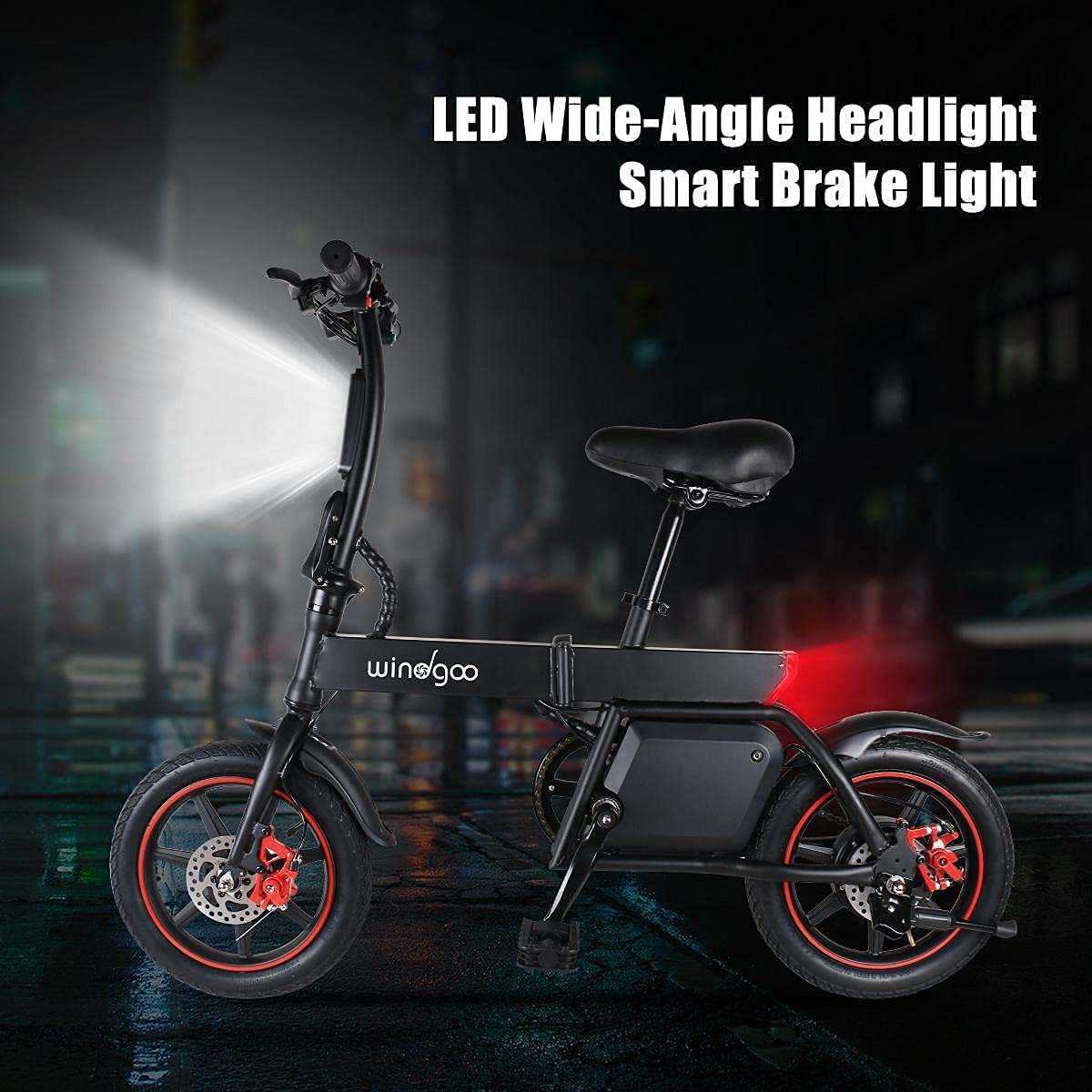 Windgoo B20 Electric Bike - Black | SkateHut