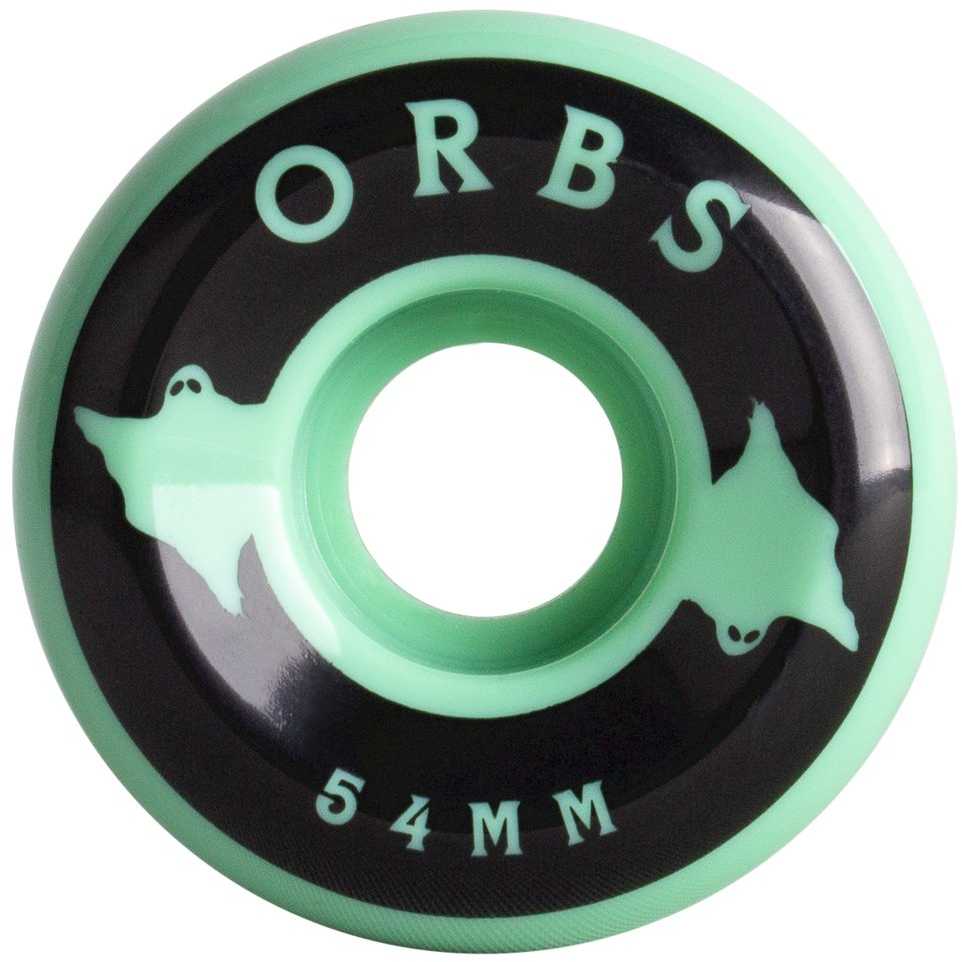 Welcome Orbs Specters Solid Conical 99a Skateboard Wheels - Mint 54mm ...