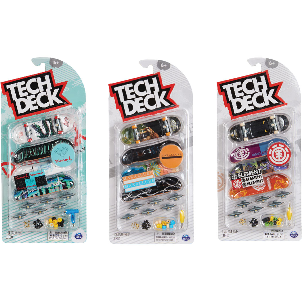 Tech Deck Ultra Deluxe 4 Pack - Random | SkateHut