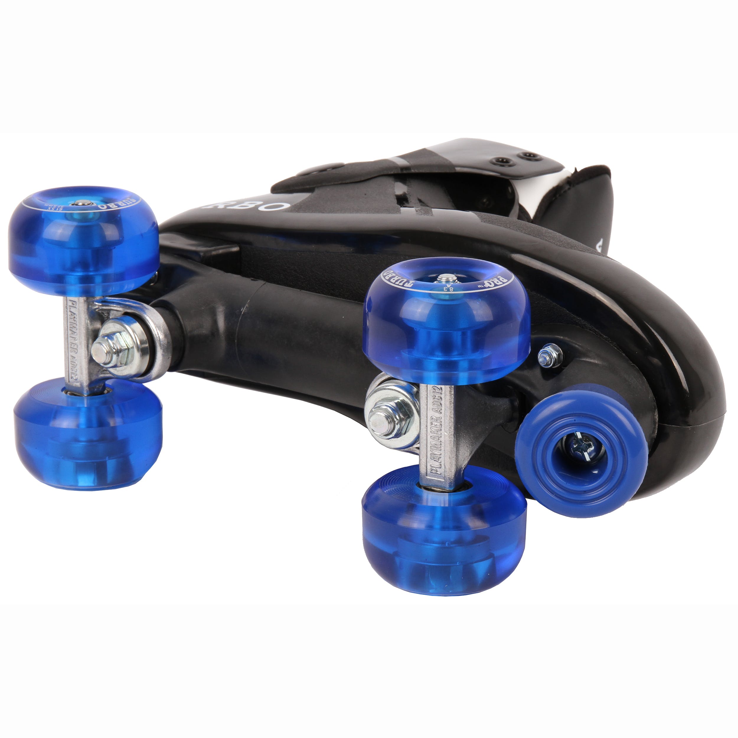 Ventro Pro Turbo Quad Roller Skates - Black/Royal Blue | SkateHut