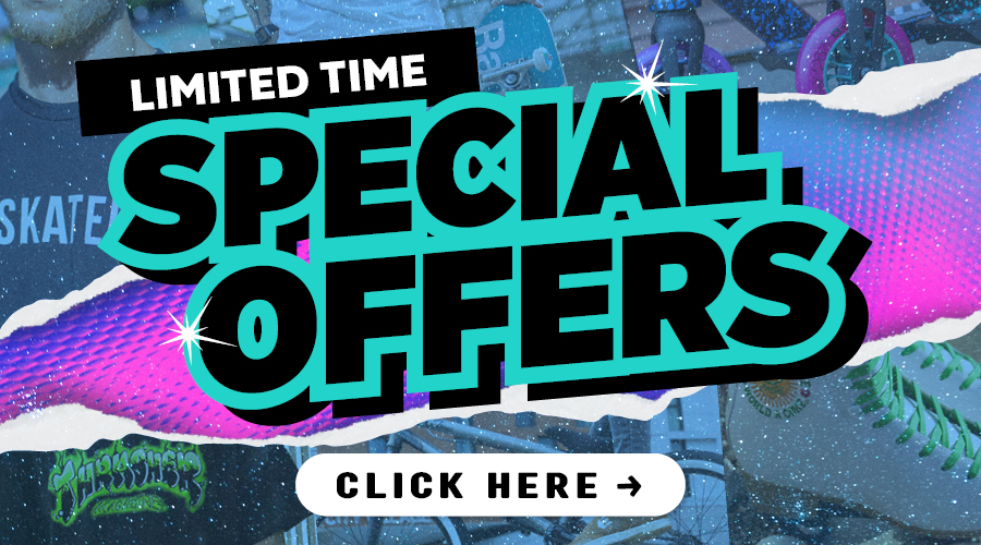 Skateboards, Scooters, Bikes, Ice Skates, Roller Skates, Heelys ...