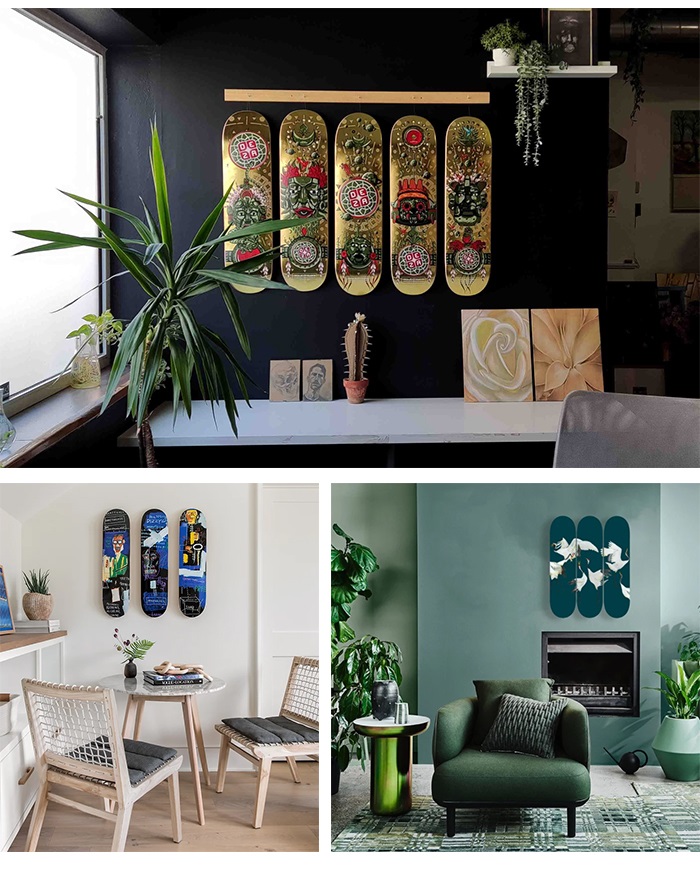 Interior Design Trends: Deck-orating with Skateboard Decks in 2024
